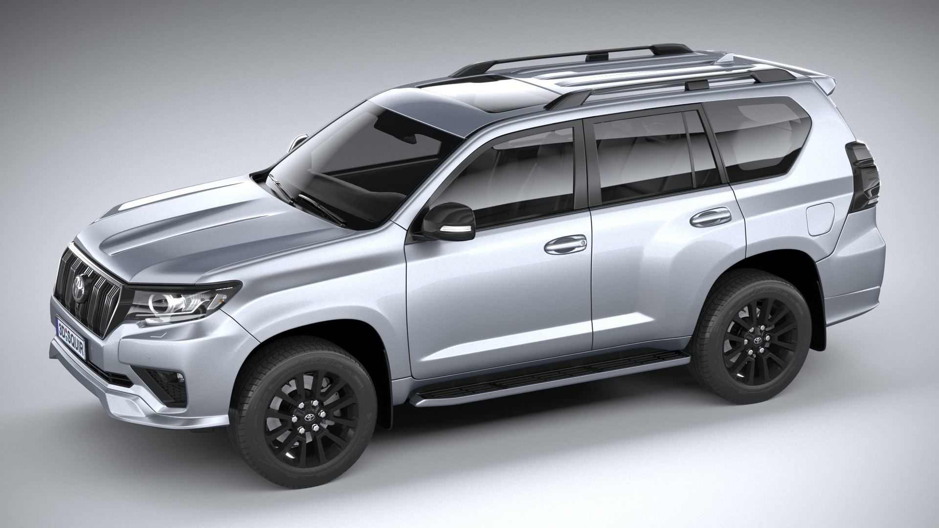 3D toyota land 2021 - TurboSquid 1619066