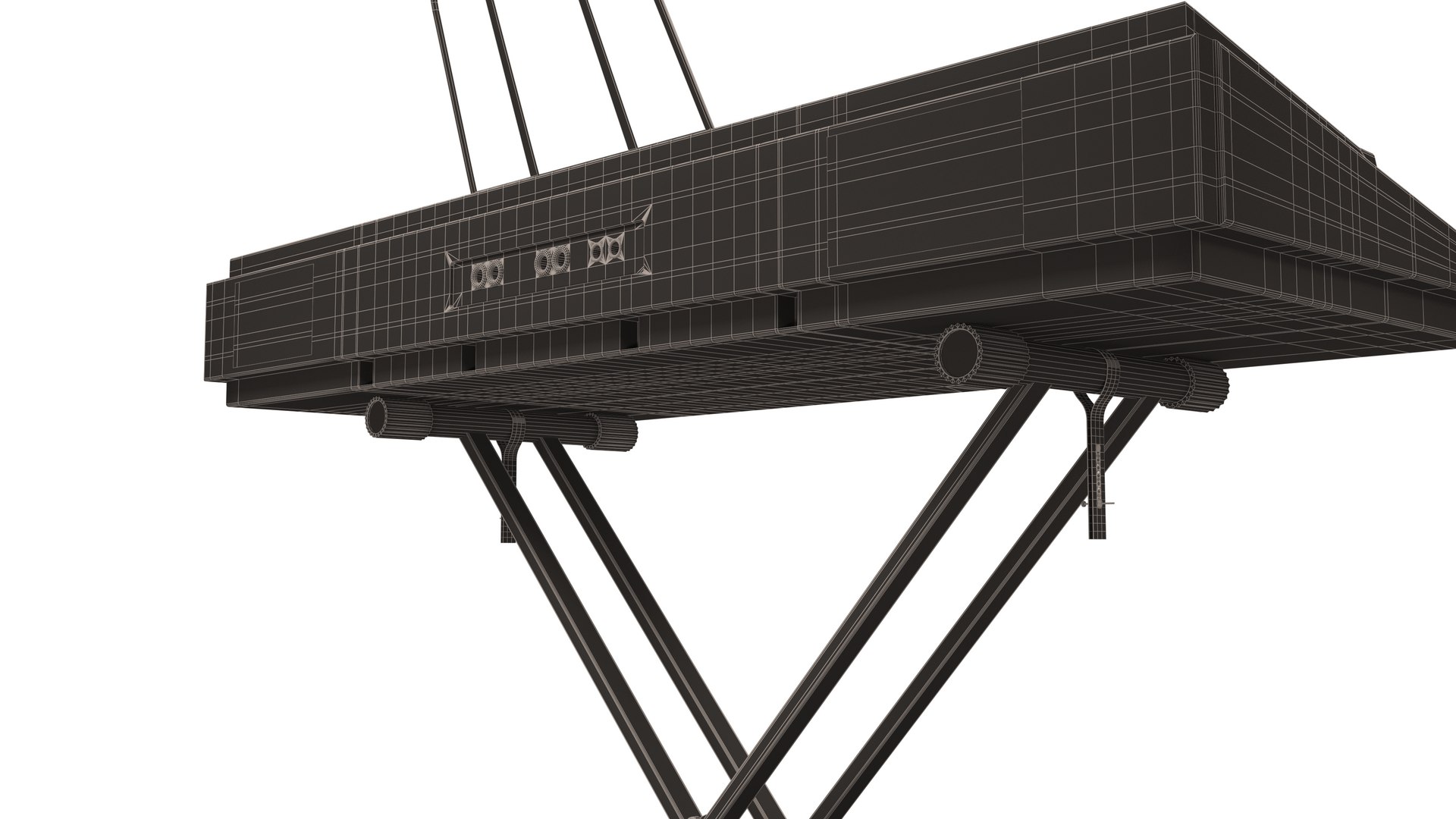 3D Roland Keyboard And Stand - TurboSquid 1853925