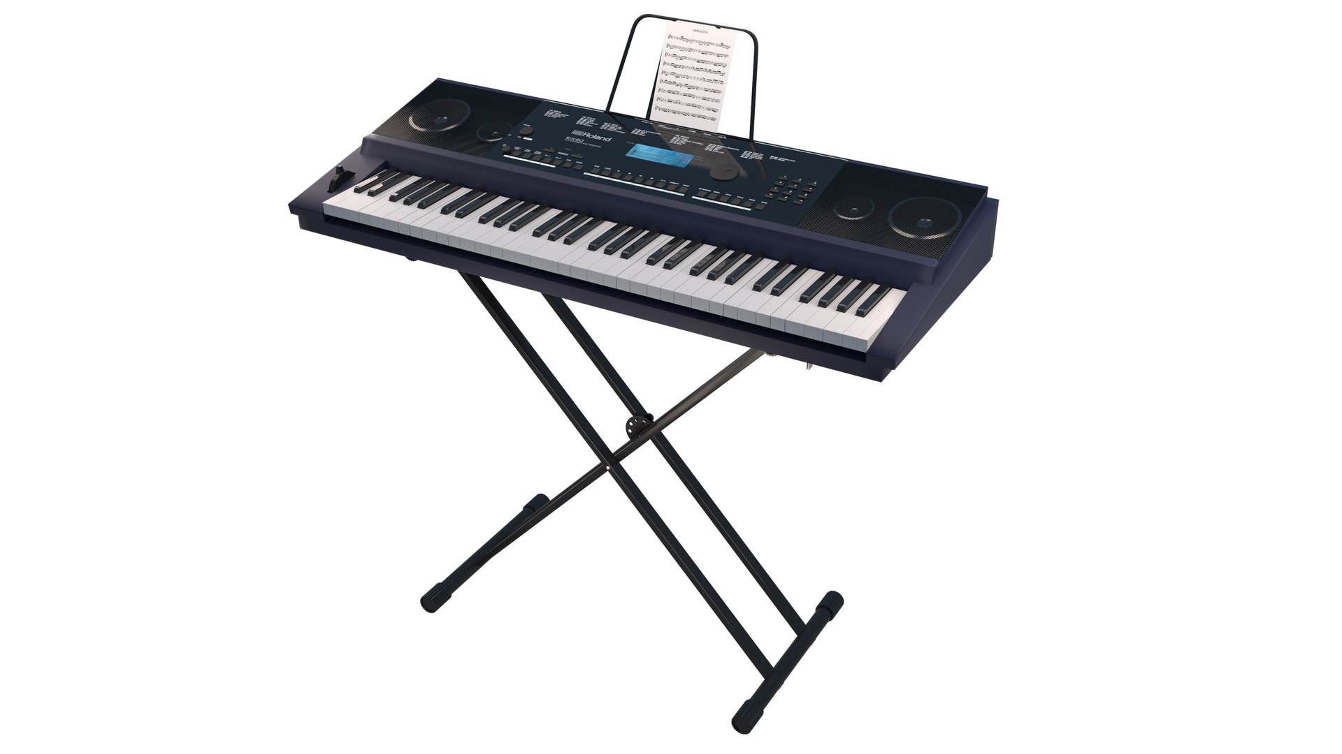 3D Roland Keyboard And Stand - TurboSquid 1853925