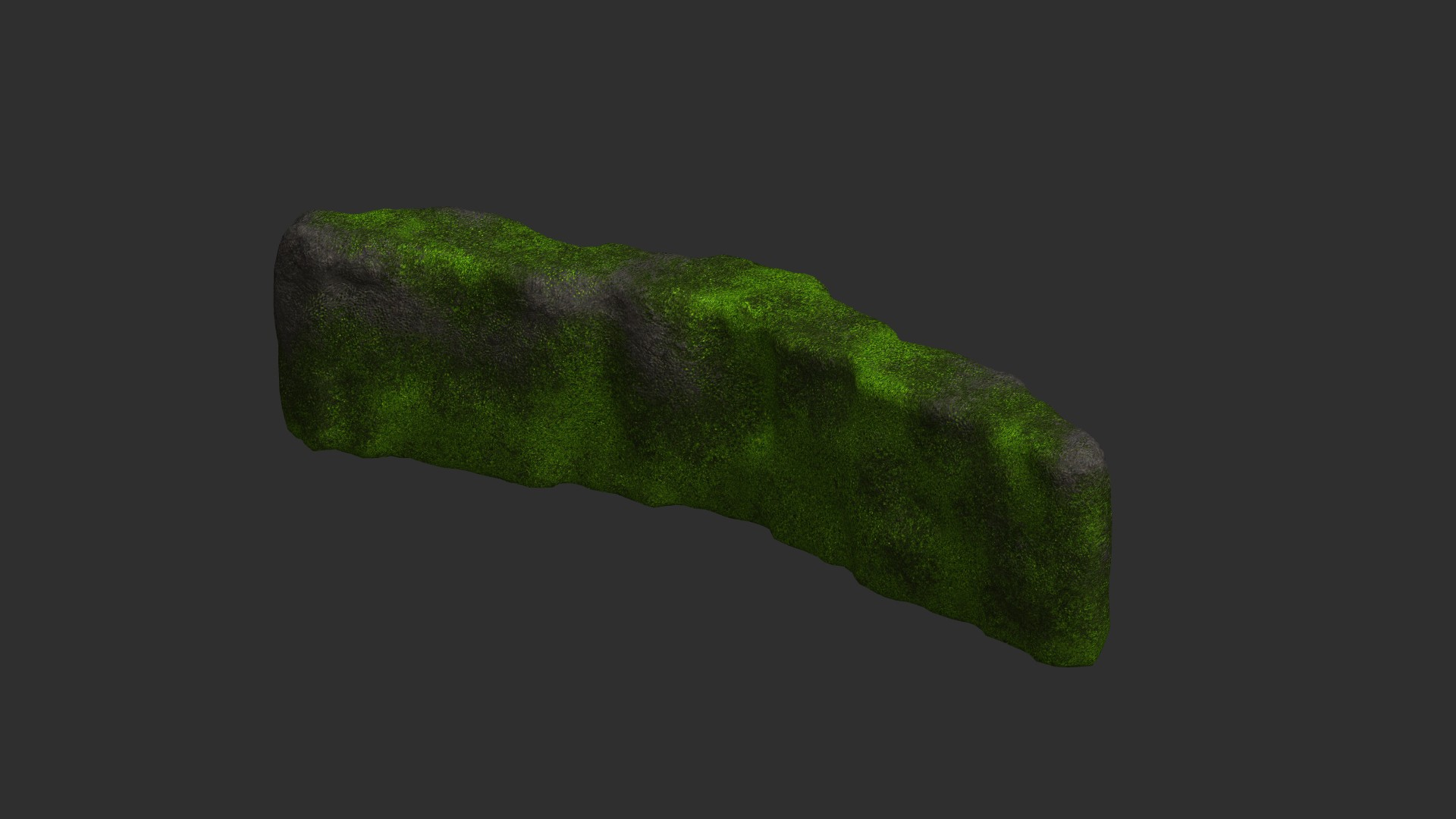 Cave Wall 3 - Moss 2 3D - TurboSquid 2080930