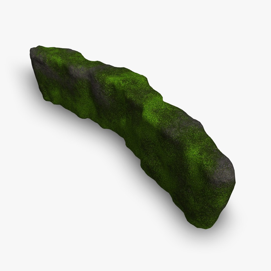 Cave Wall 3 - Moss 2 3D - TurboSquid 2080930