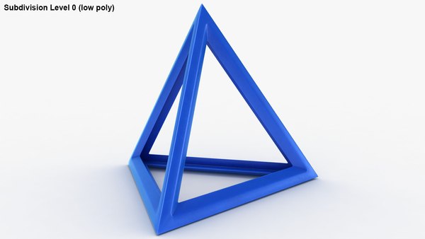 Tetraeder 3D-Modell - TurboSquid 1641210