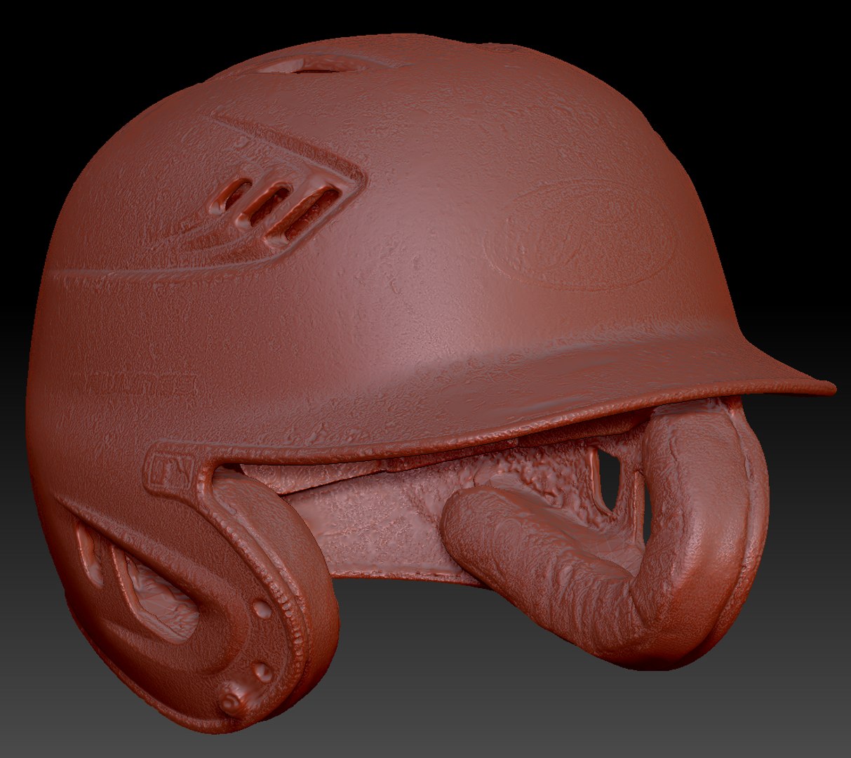 Baseball Batting Helmet 3D Model - TurboSquid 1262863