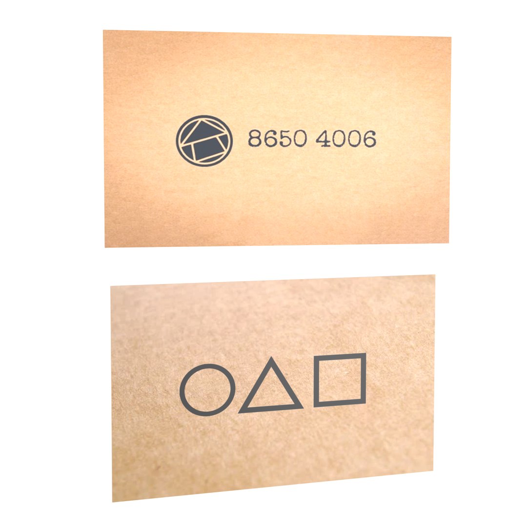 3D Squid Game Card 2025 Model - TurboSquid 2340748