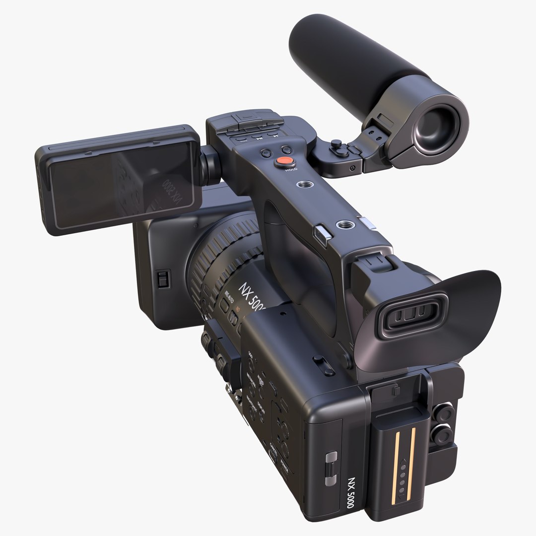 3D Professional Video Camera 4K A - TurboSquid 2431392