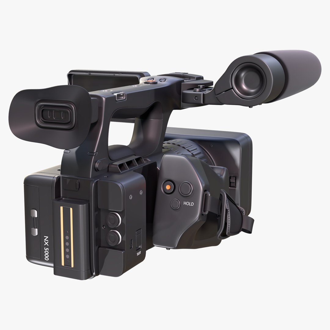 3D Professional Video Camera 4K A - TurboSquid 2431392
