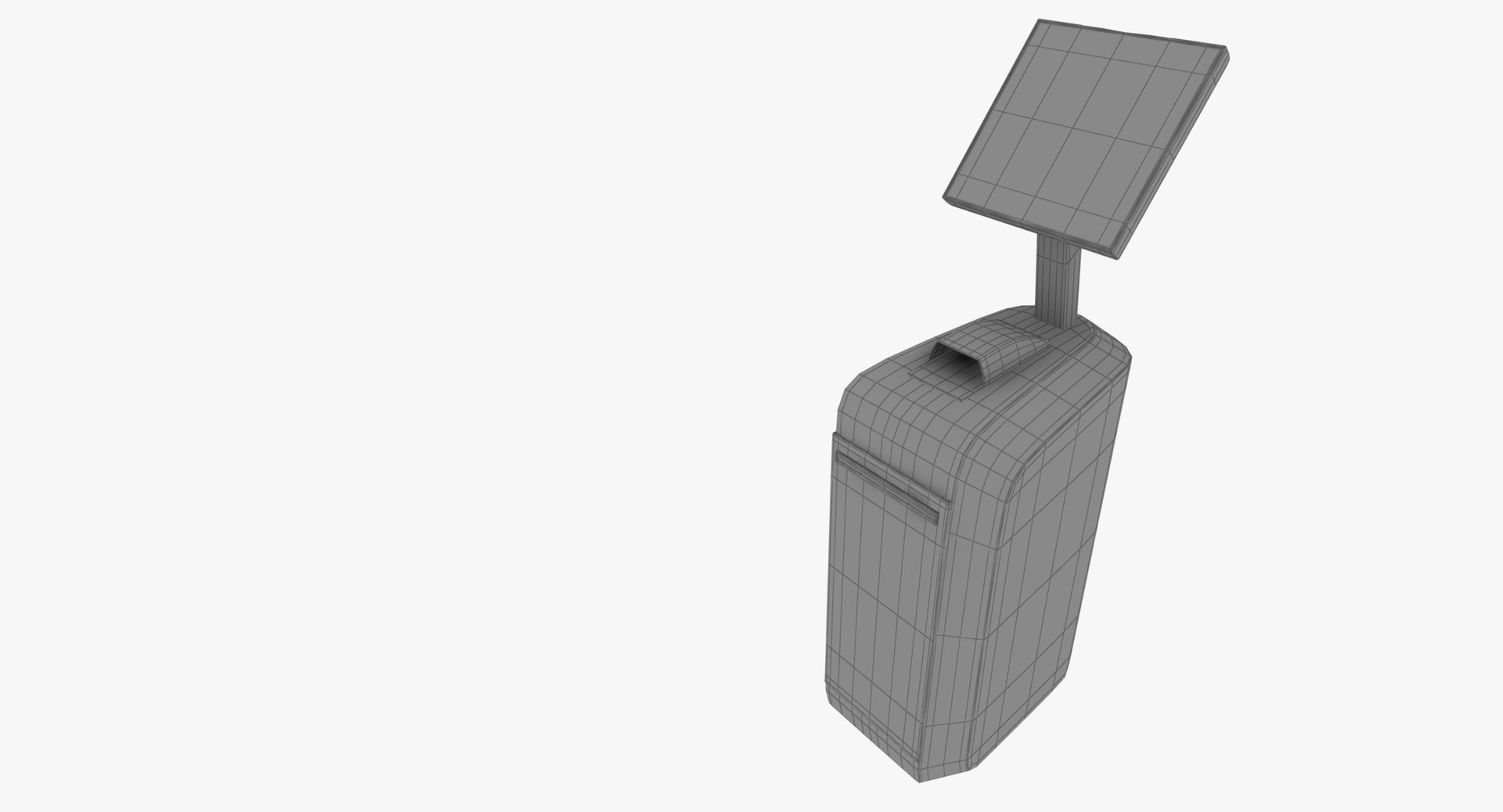 3D Realistic Check-in Kiosk - TurboSquid 1406280