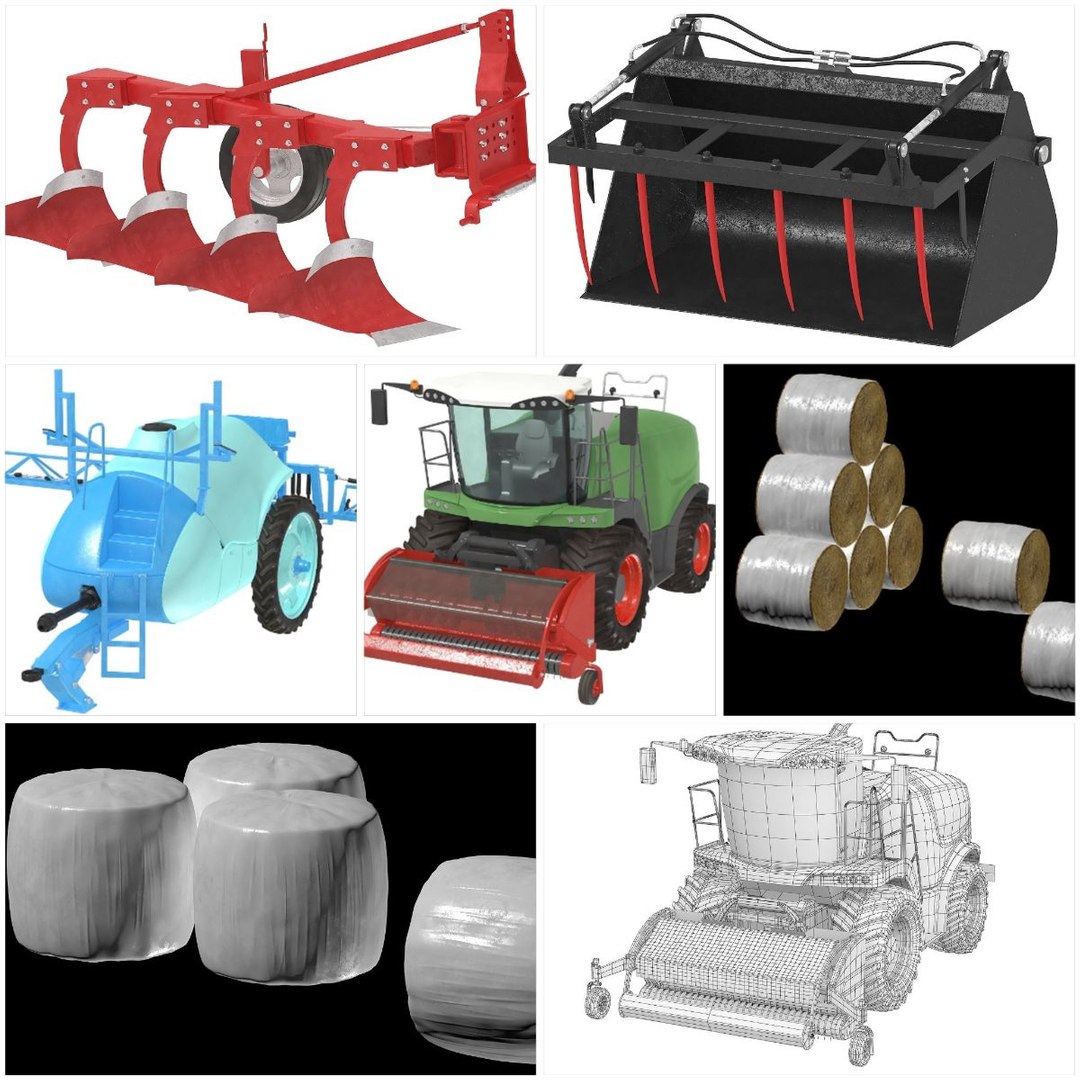 Agricultural machinery3Dモデル - TurboSquid 1943046