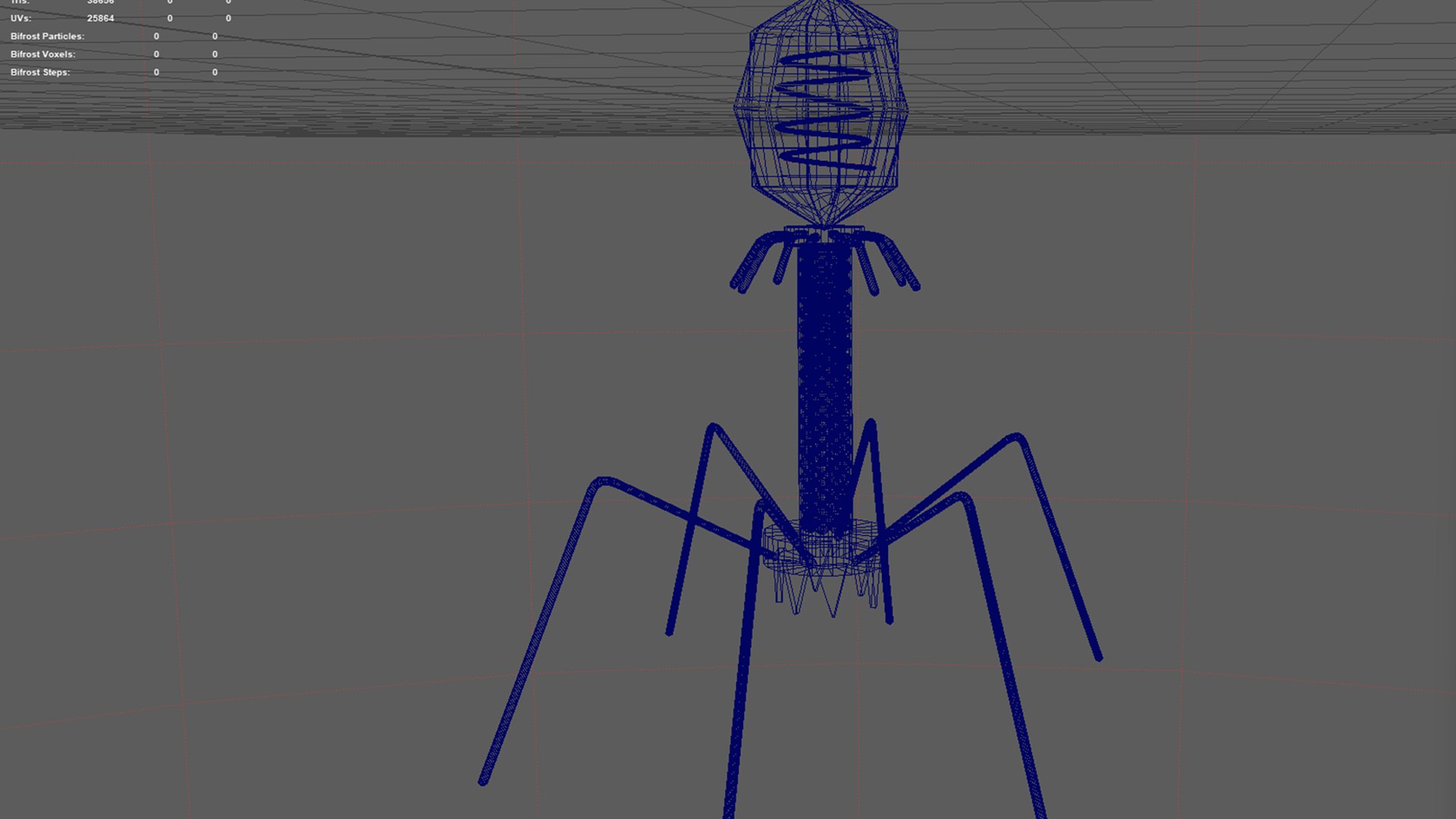 Bacteriophage 3D model - TurboSquid 2049240