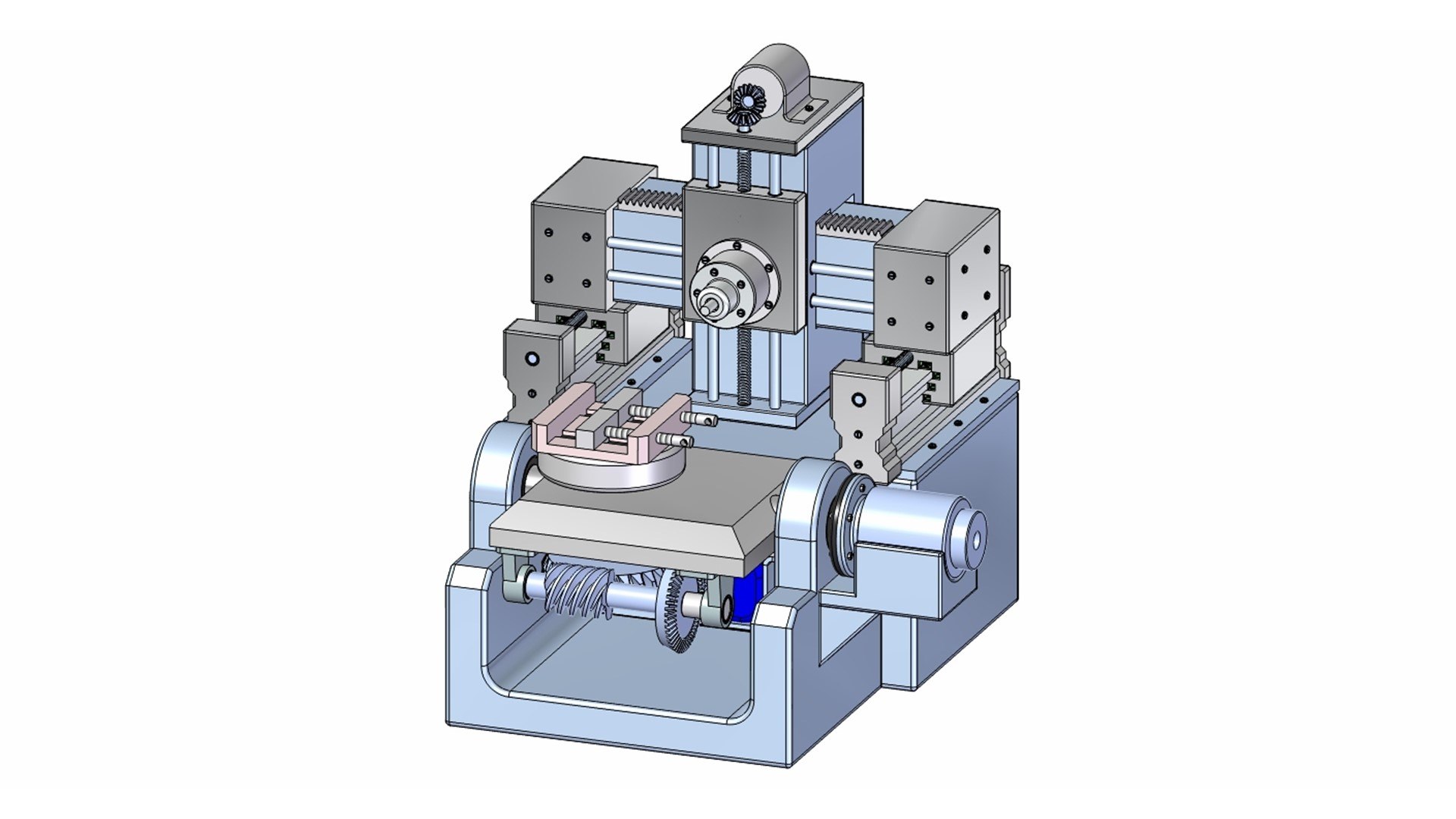 3D 5 Axis Machine Model - TurboSquid 2106929