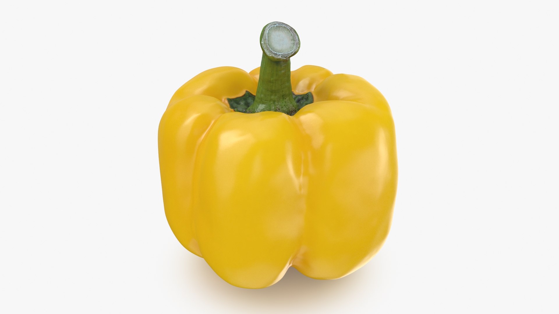 Yellow Bell Pepper Collection 3D - TurboSquid 2264372