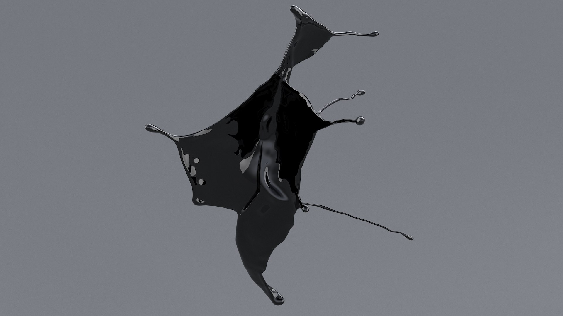 3D Abstract Liquid Splash 7 03 Model - TurboSquid 1720219