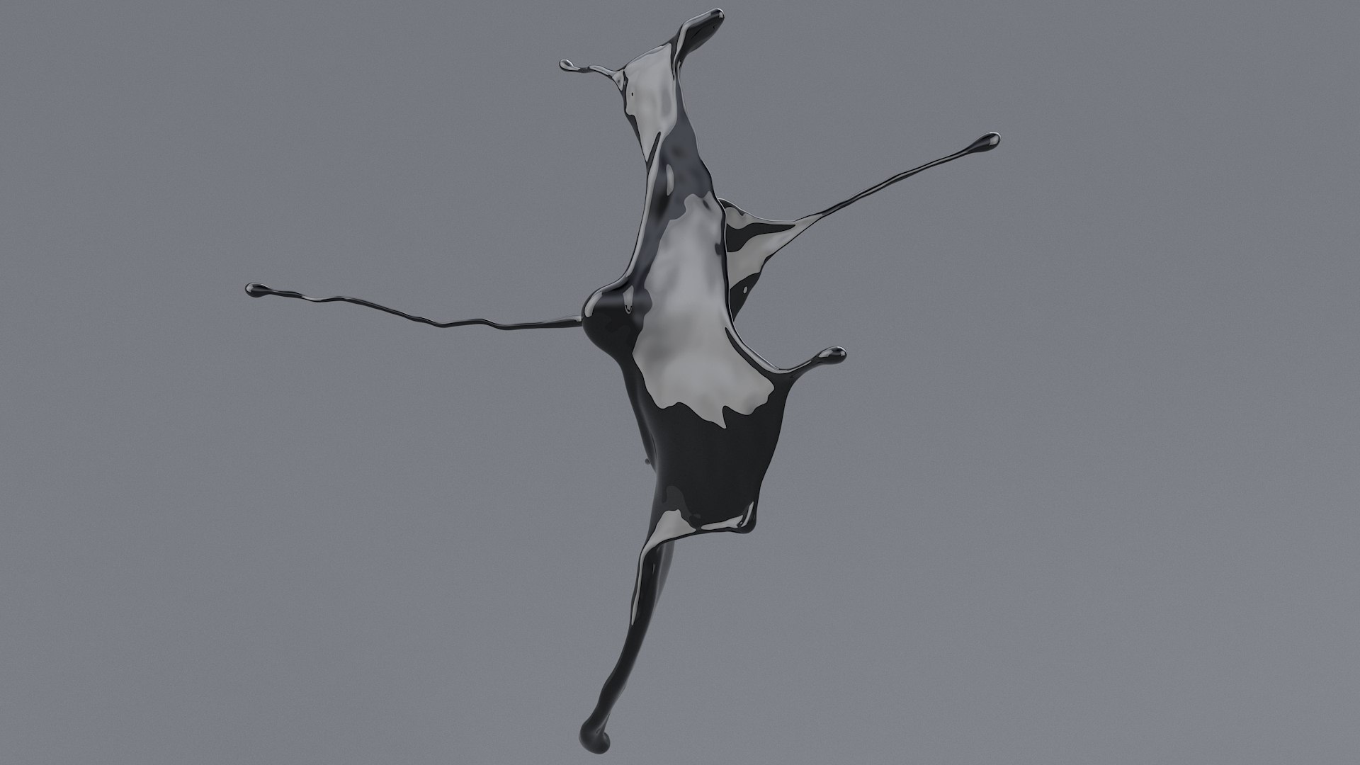 3D Abstract Liquid Splash 7 03 Model - TurboSquid 1720219