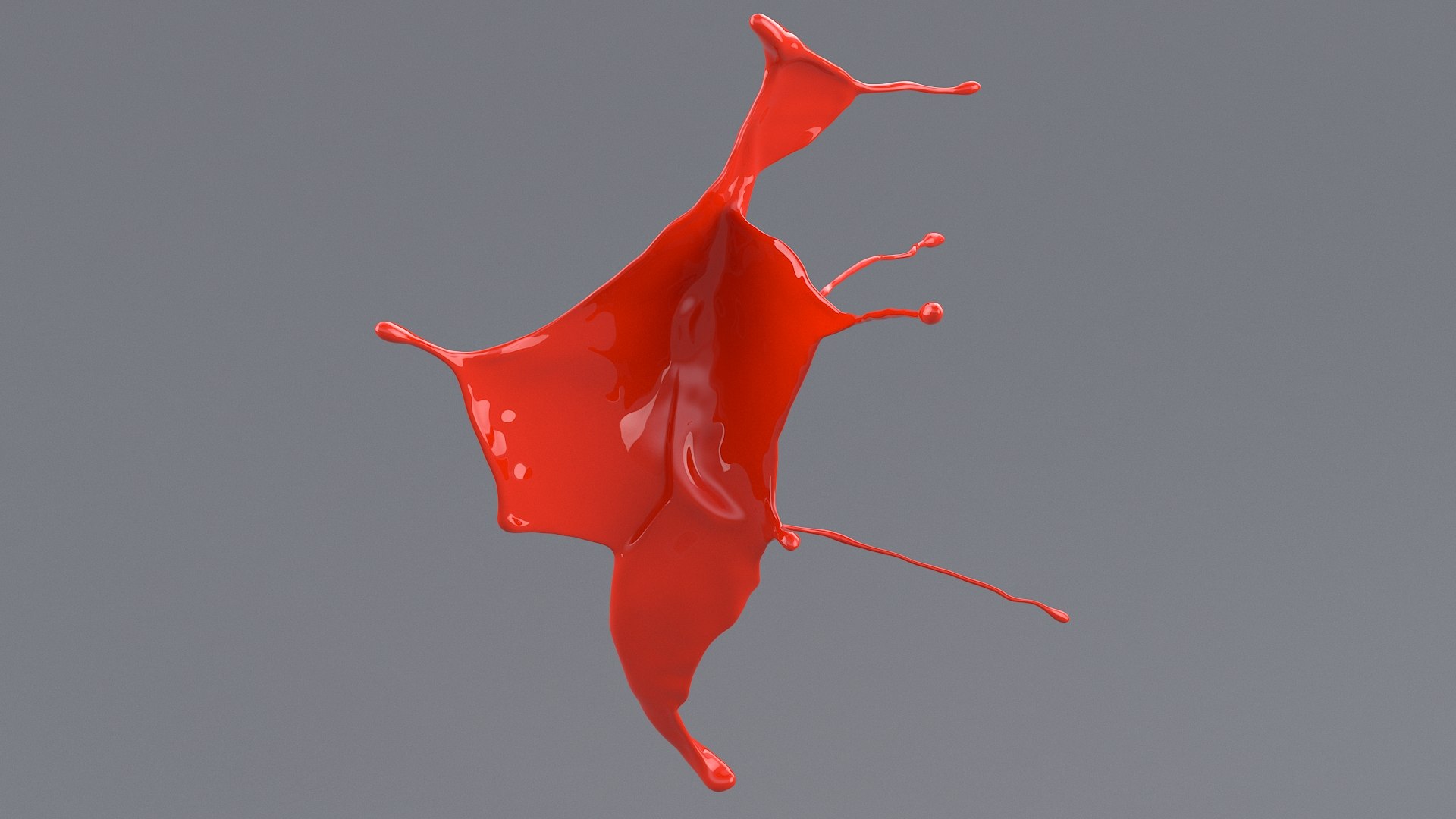 3D Abstract Liquid Splash 7 03 Model - TurboSquid 1720219