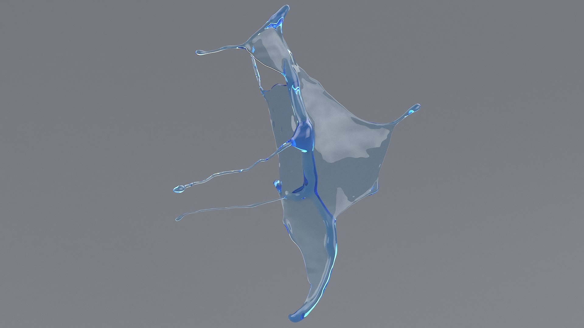 3D Abstract Liquid Splash 7 03 Model - TurboSquid 1720219
