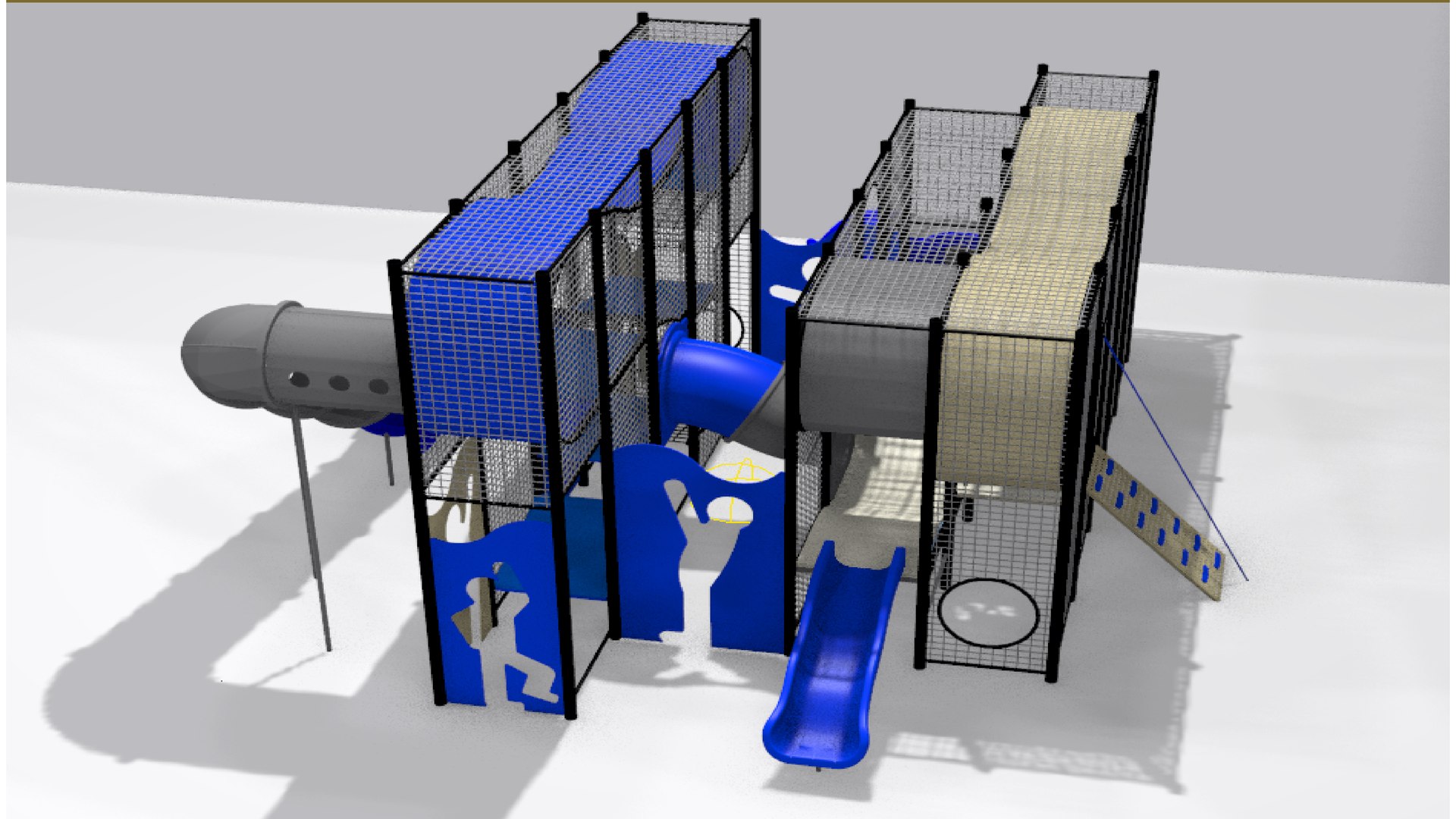 Playground Play Cage 3D Model - TurboSquid 1695746