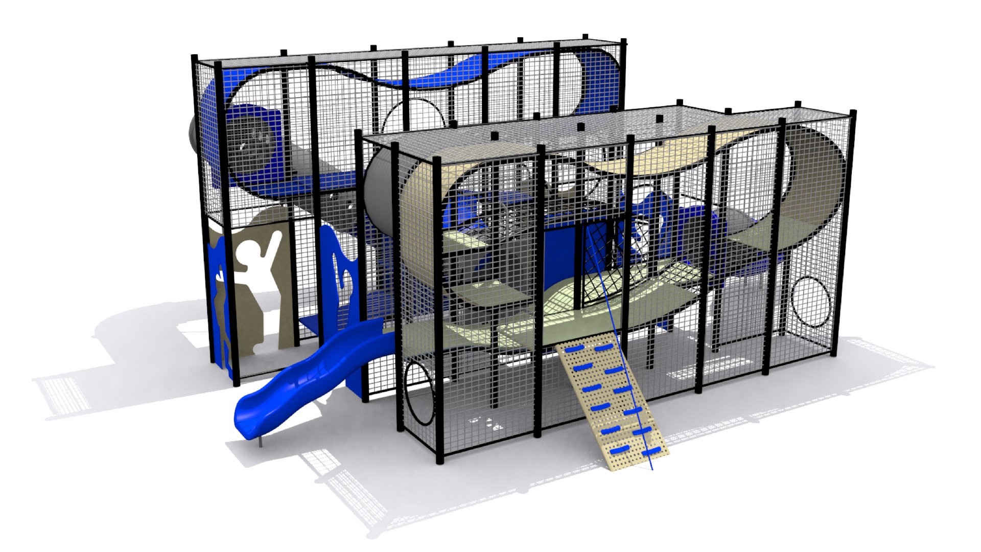 Playground Play Cage 3D Model - TurboSquid 1695746