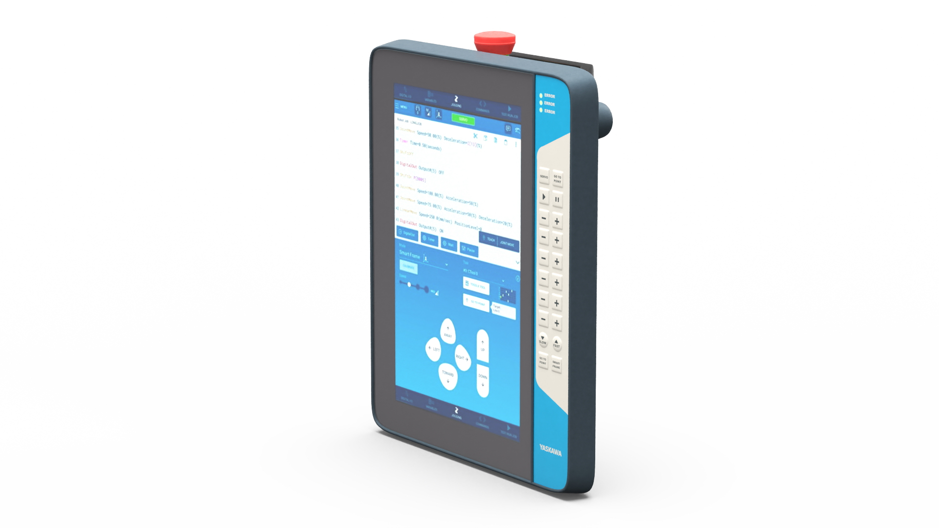 Smart Pendant For Controller Programming Yaskawa Model - TurboSquid 1962445