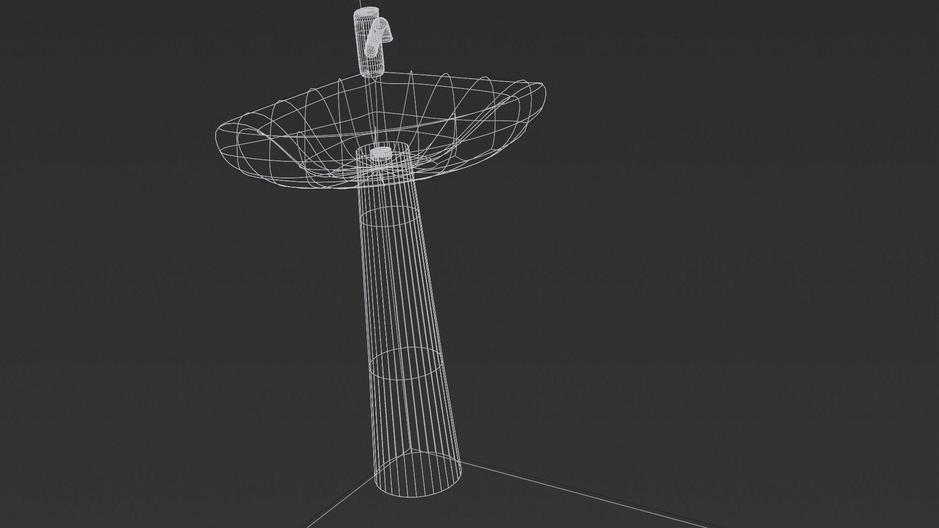 3D Model Angular Basin OBJ And BLEND - TurboSquid 2399060