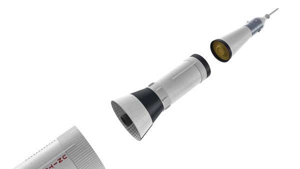 Nasa space rockets 3D model - TurboSquid 1471157
