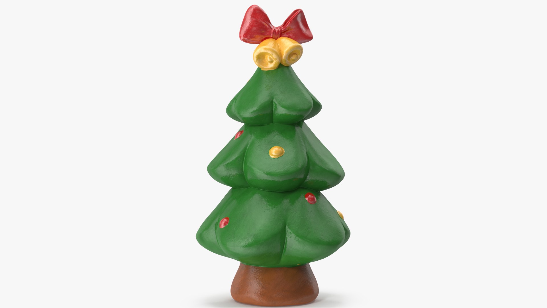 Christmas tree figurine 4 3D model - TurboSquid 1500546