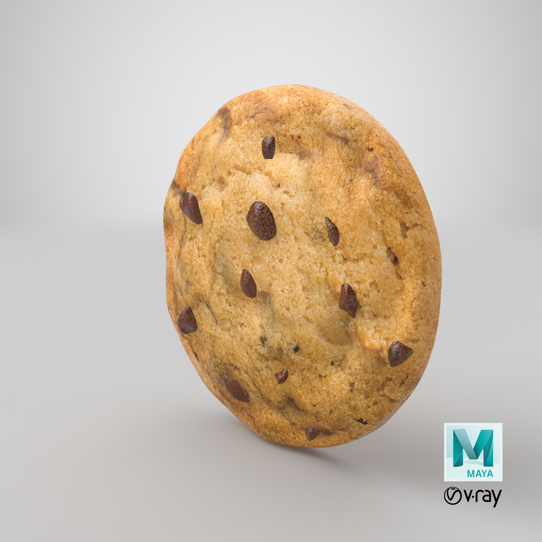 3D Cookie Modeled - TurboSquid 1355247