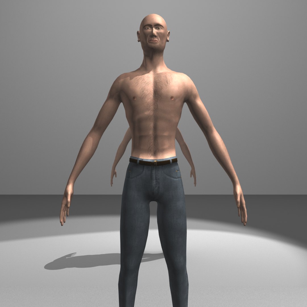 Man Guy Urban 3d Model