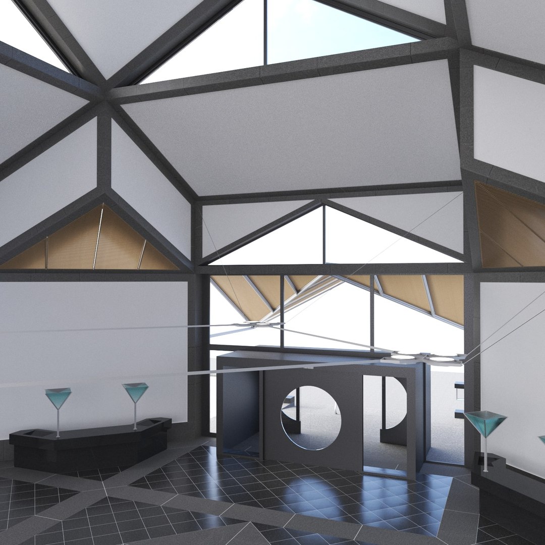 Free Suzhou Museum Entrance Hall By IM Pei 3D - TurboSquid 2107494