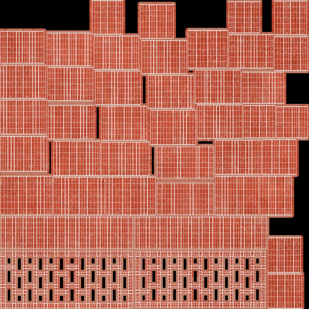3D Red Brick 3 Model - TurboSquid 2078850