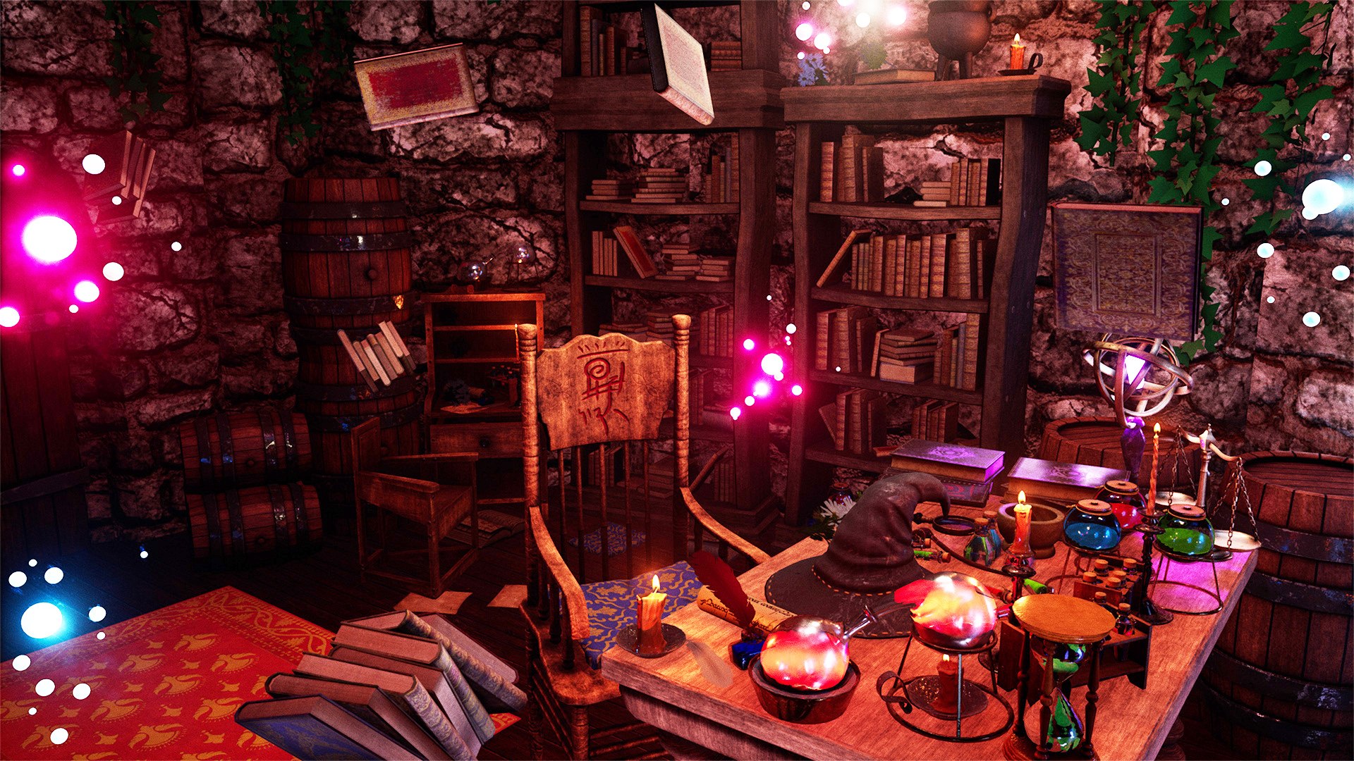 3D Wizard Room 89 Assets Model - TurboSquid 1984275
