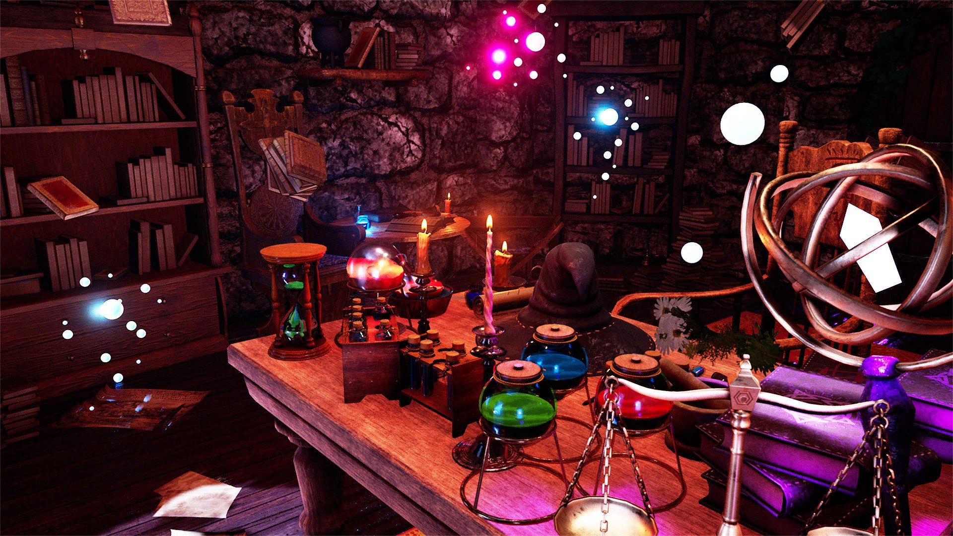 3D Wizard Room 89 Assets Model - TurboSquid 1984275