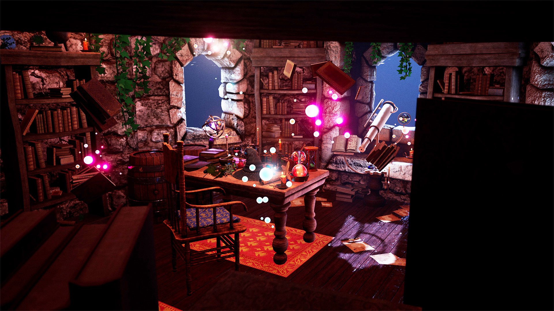 3D Wizard Room 89 Assets Model - TurboSquid 1984275
