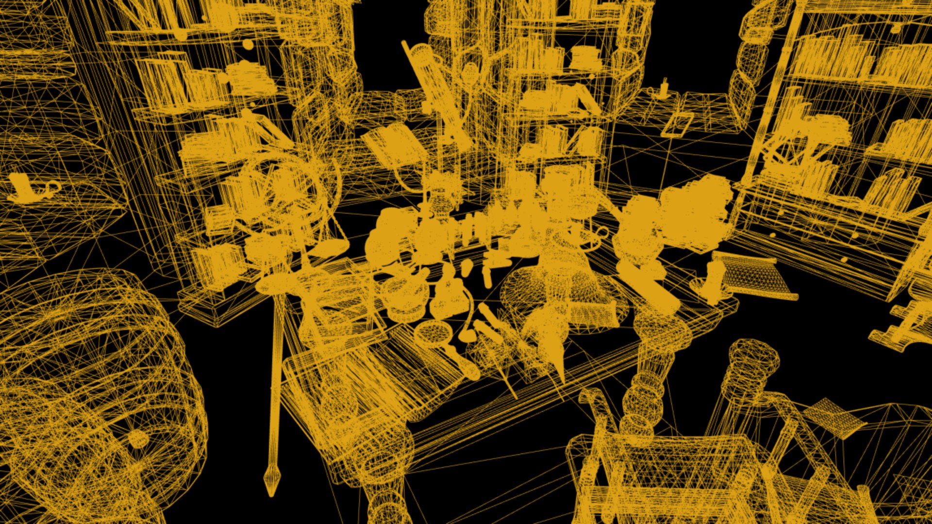 3D Wizard Room 89 Assets Model - TurboSquid 1984275