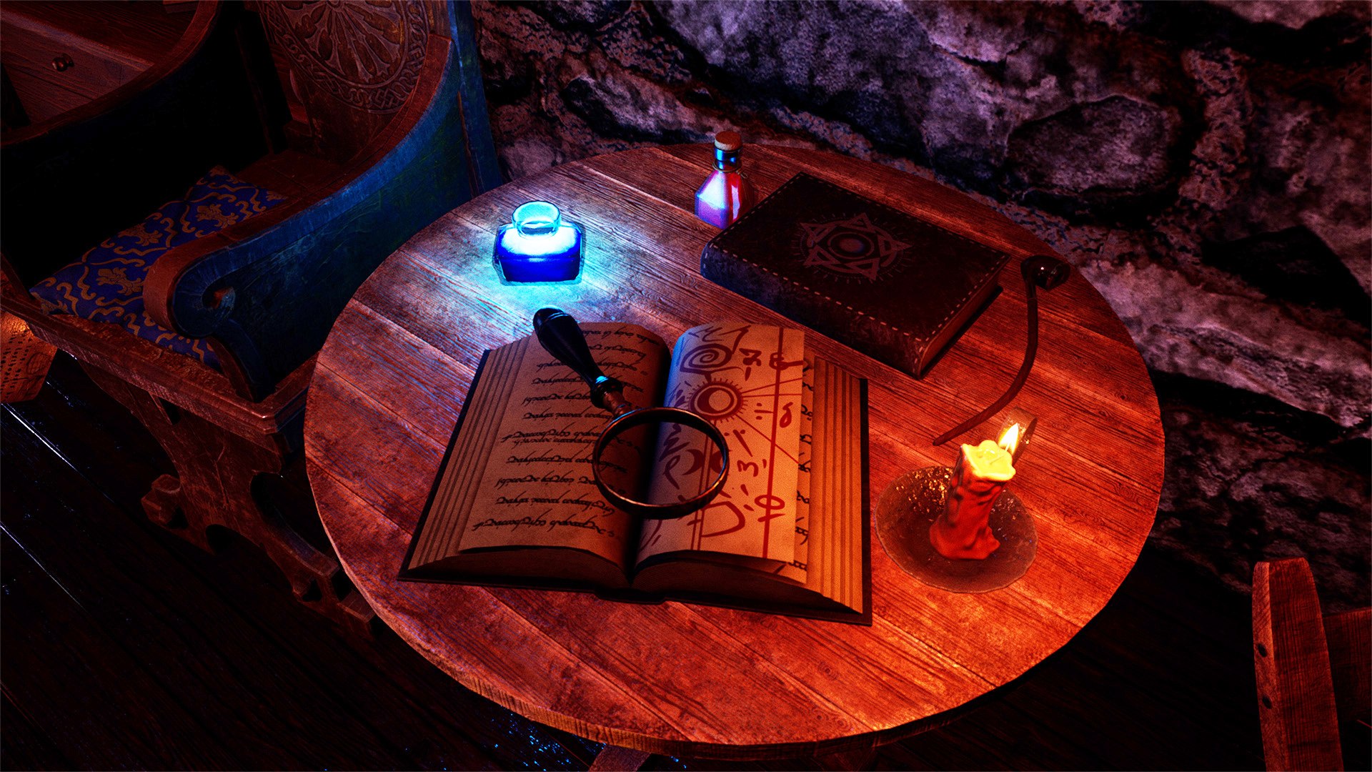 3D Wizard Room 89 Assets Model - TurboSquid 1984275