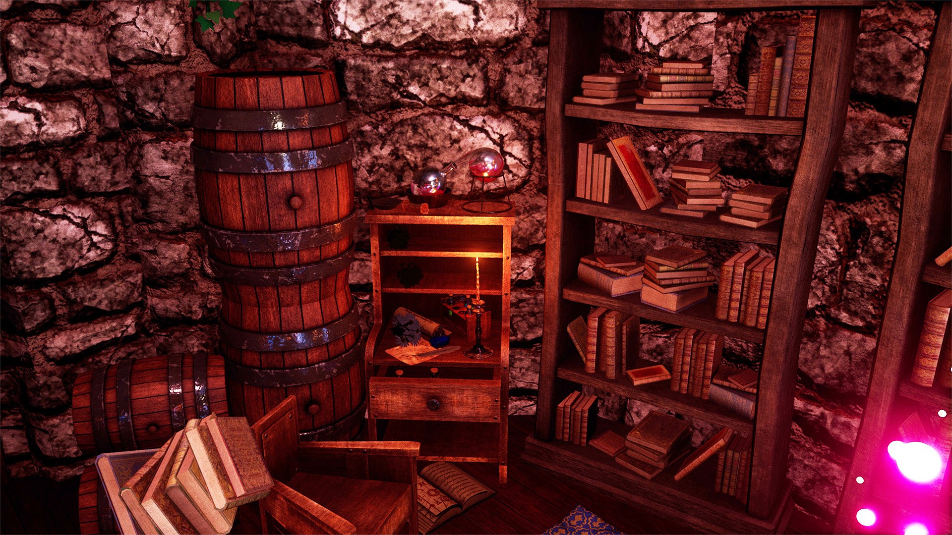 3D Wizard Room 89 Assets Model - TurboSquid 1984275