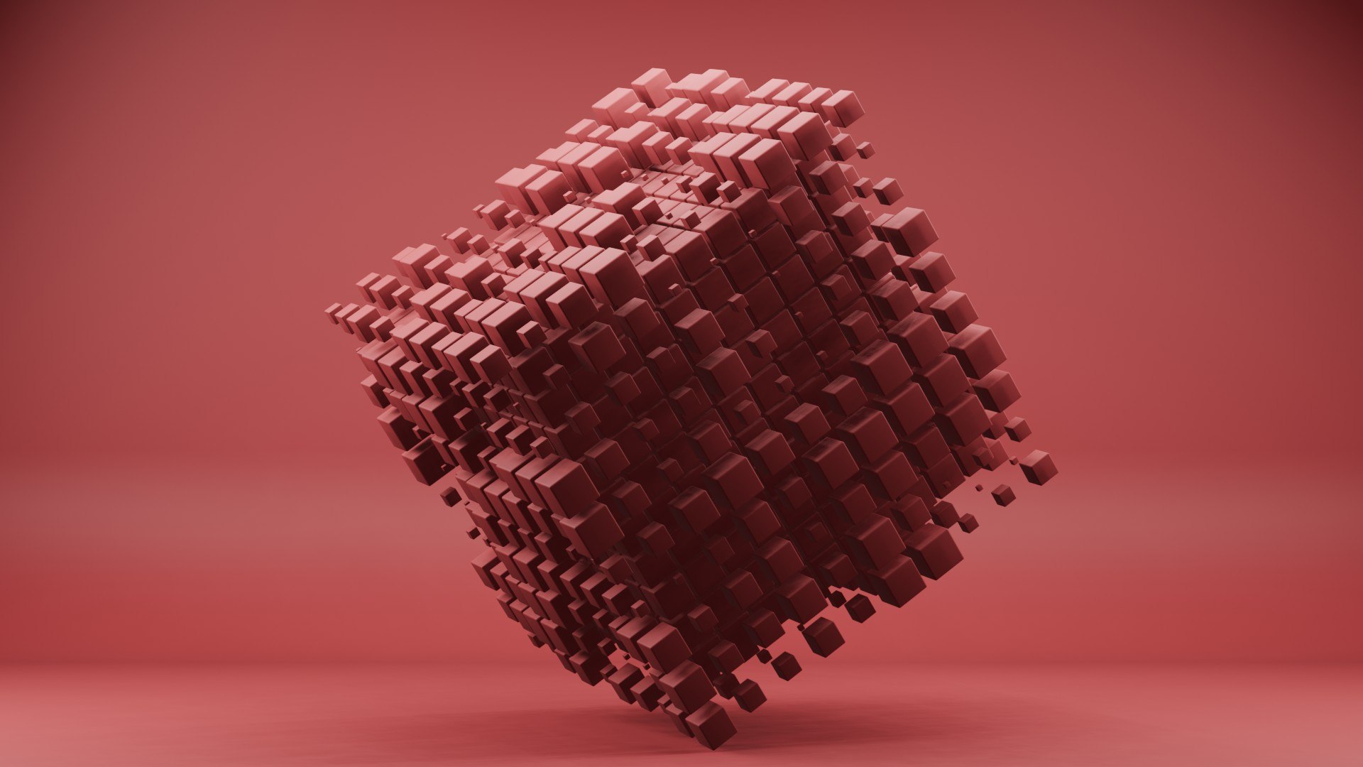 Geometric Cube 3D Model - TurboSquid 2272632