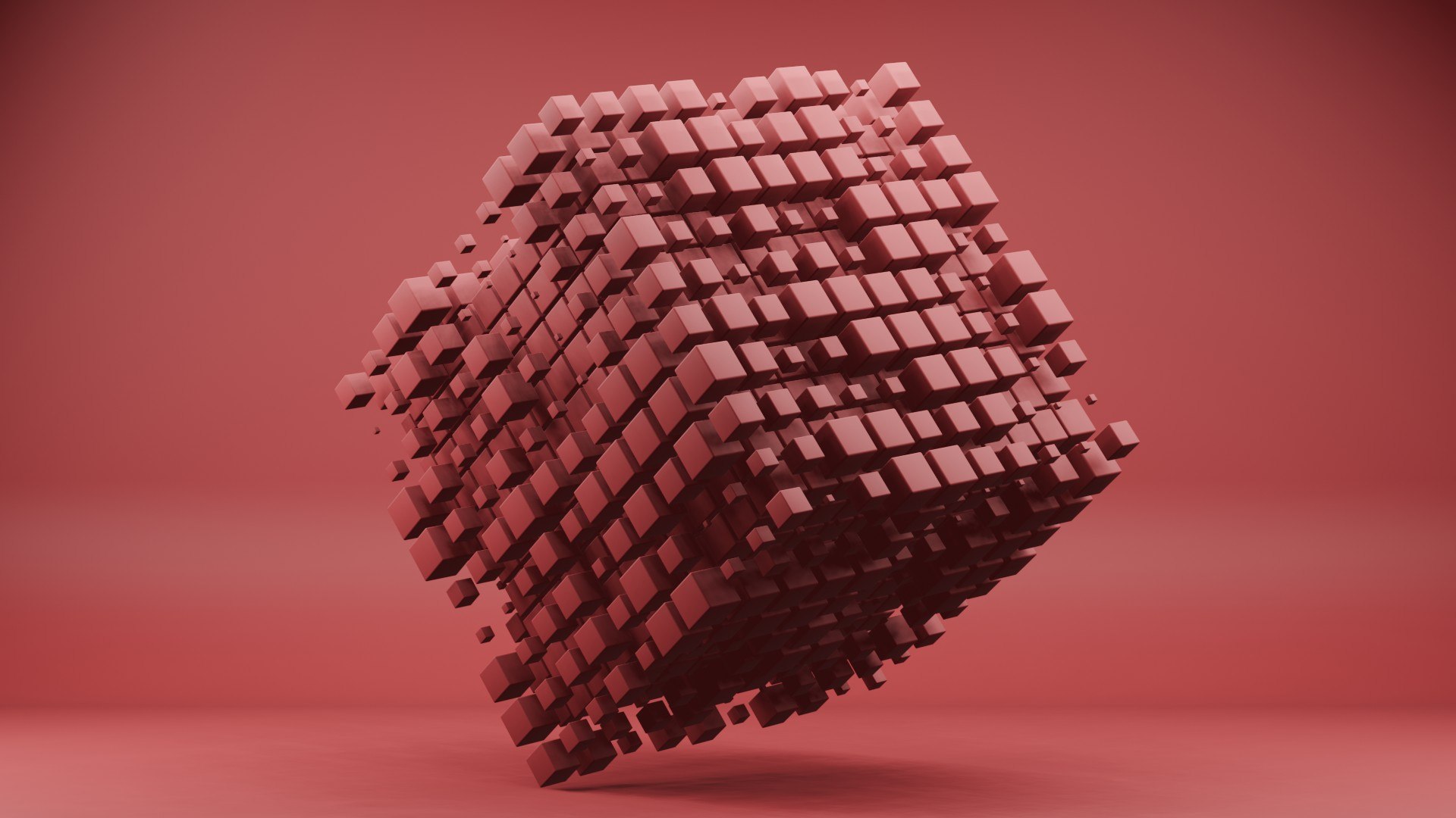 Geometric Cube 3D Model - TurboSquid 2272632