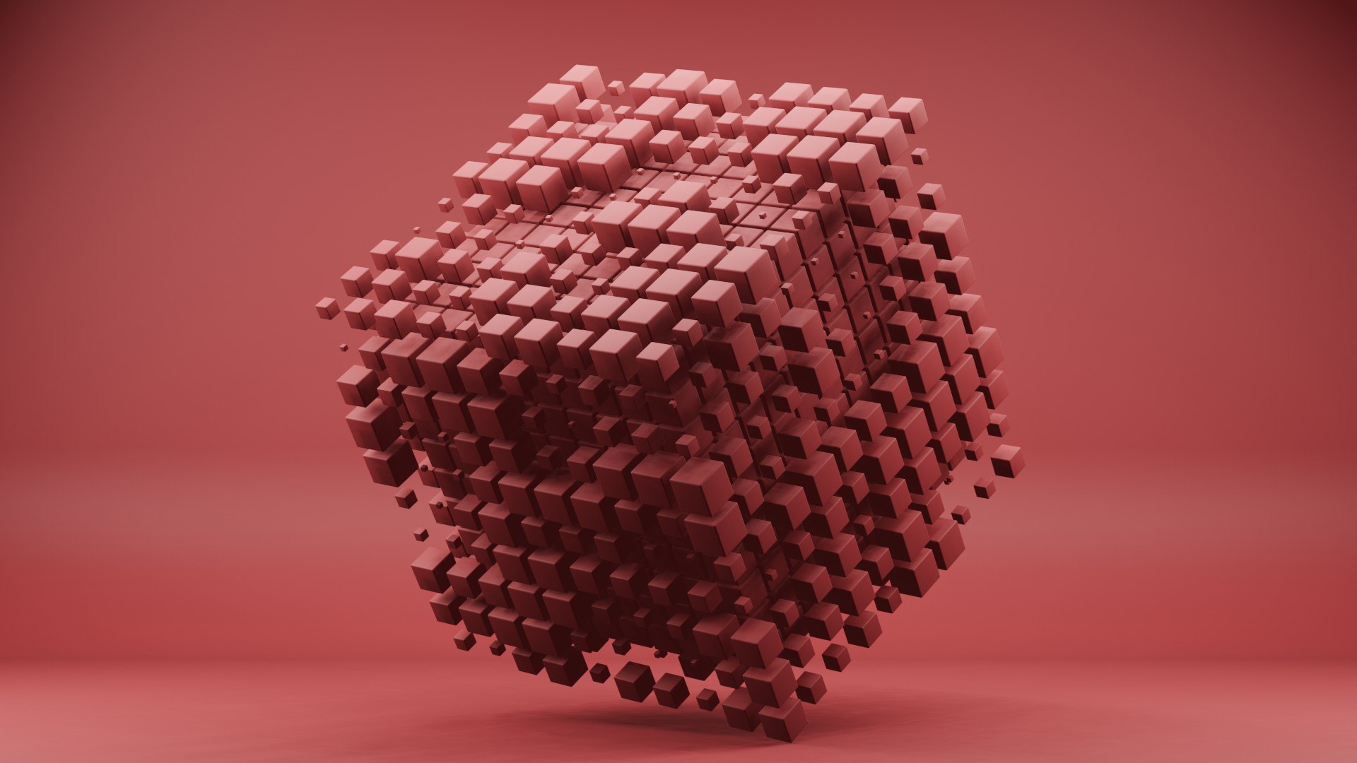 Geometric Cube 3D Model - TurboSquid 2272632