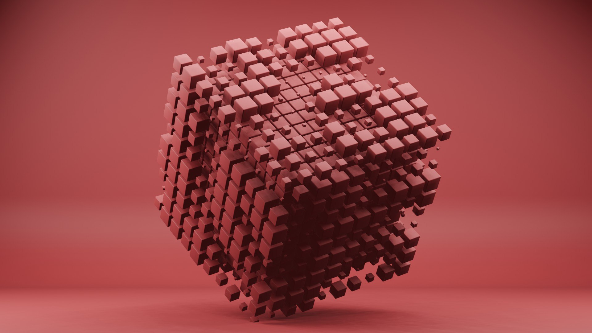 Geometric Cube 3D Model - TurboSquid 2272632