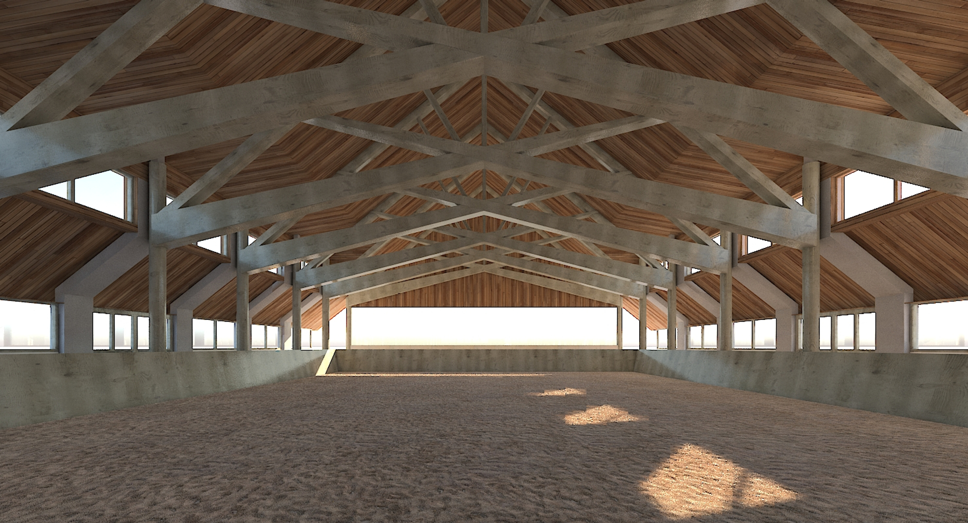 Riding Hall 3D - TurboSquid 1287437