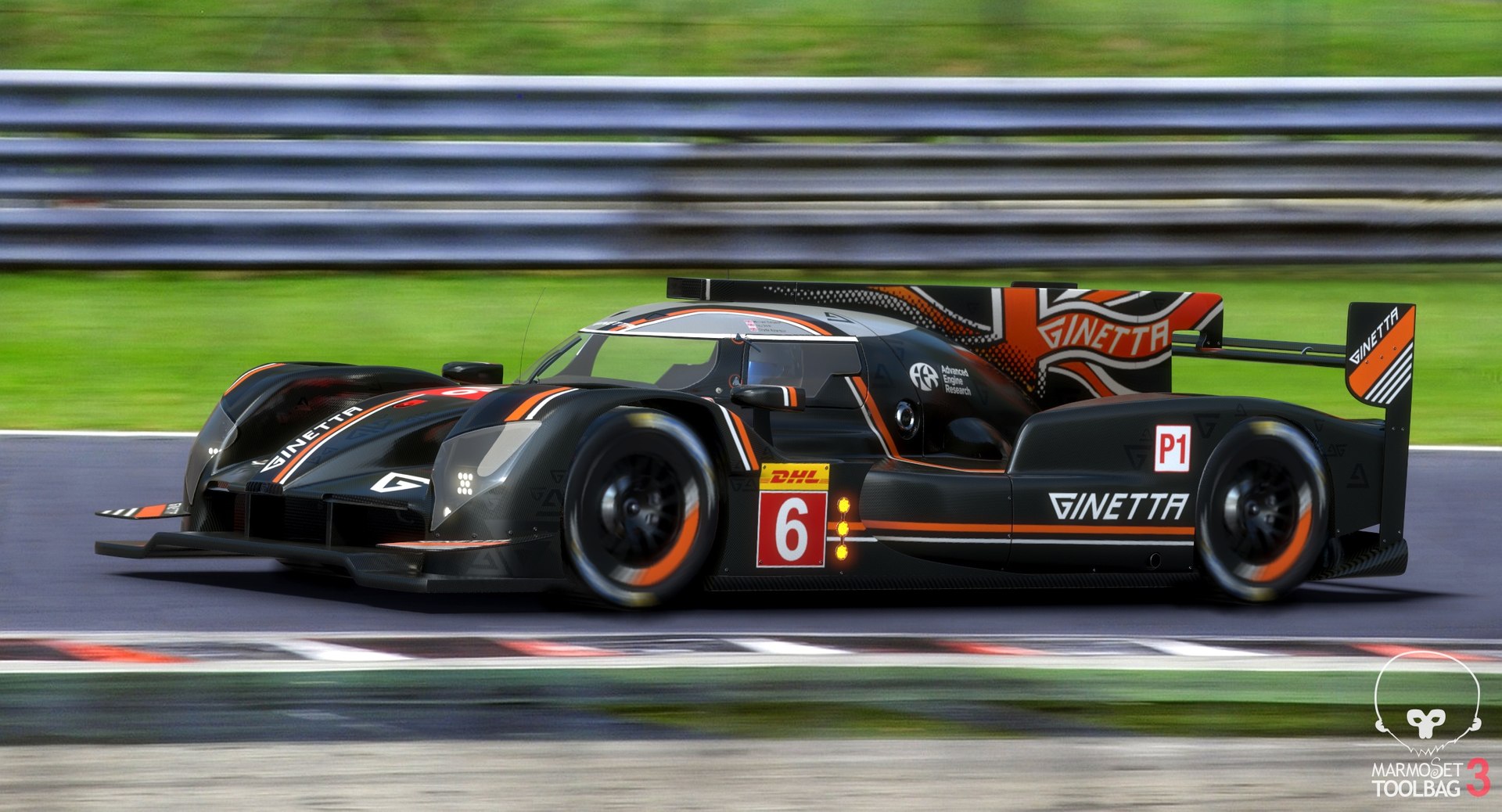 3D ginetta g60-lt-p1 6 wec model - TurboSquid 1573405