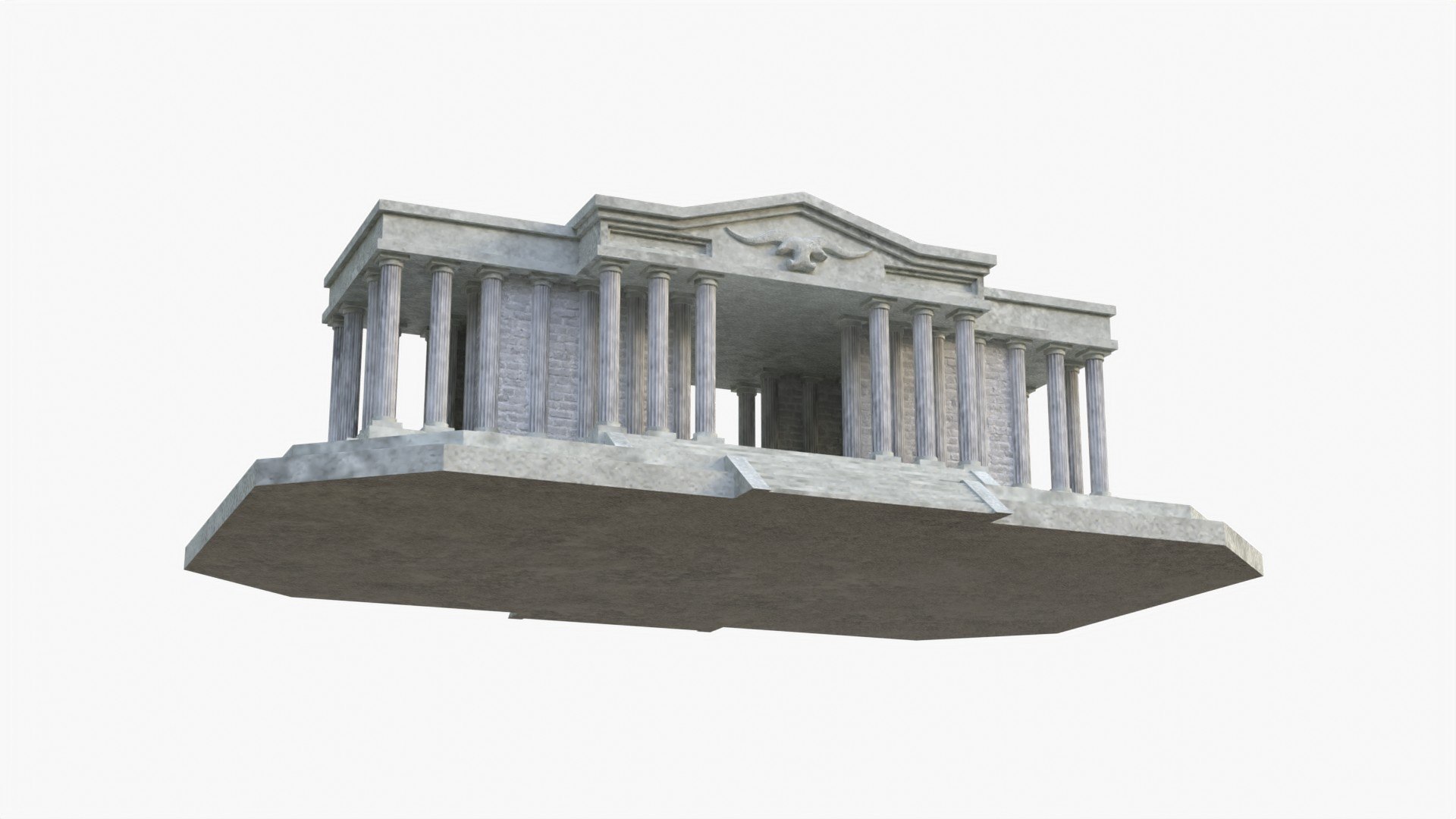 3D Model Taurus Temple - Taurus House - El Templo De Tauro - TurboSquid ...