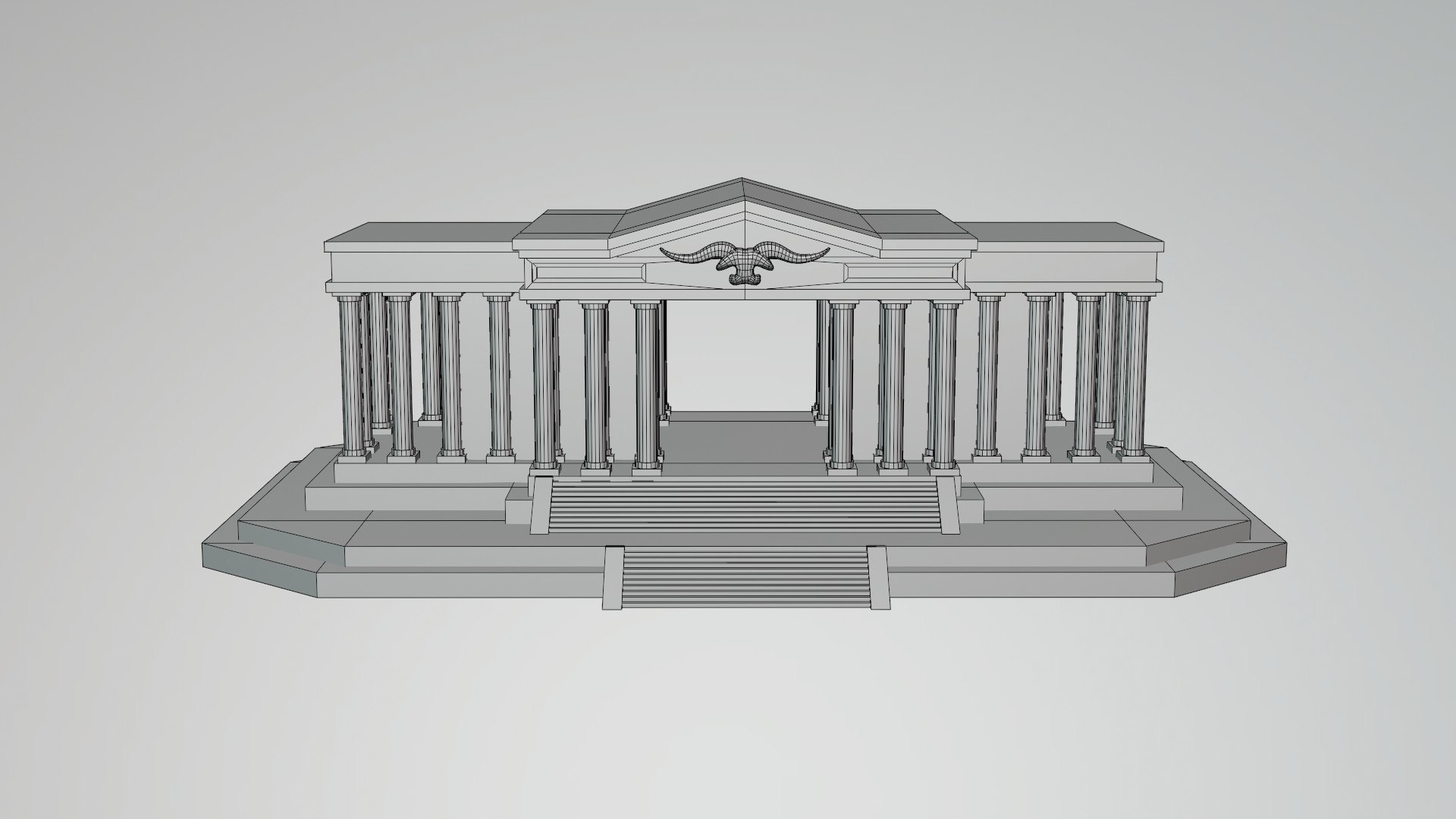 3D Model Taurus Temple - Taurus House - El Templo De Tauro - TurboSquid ...