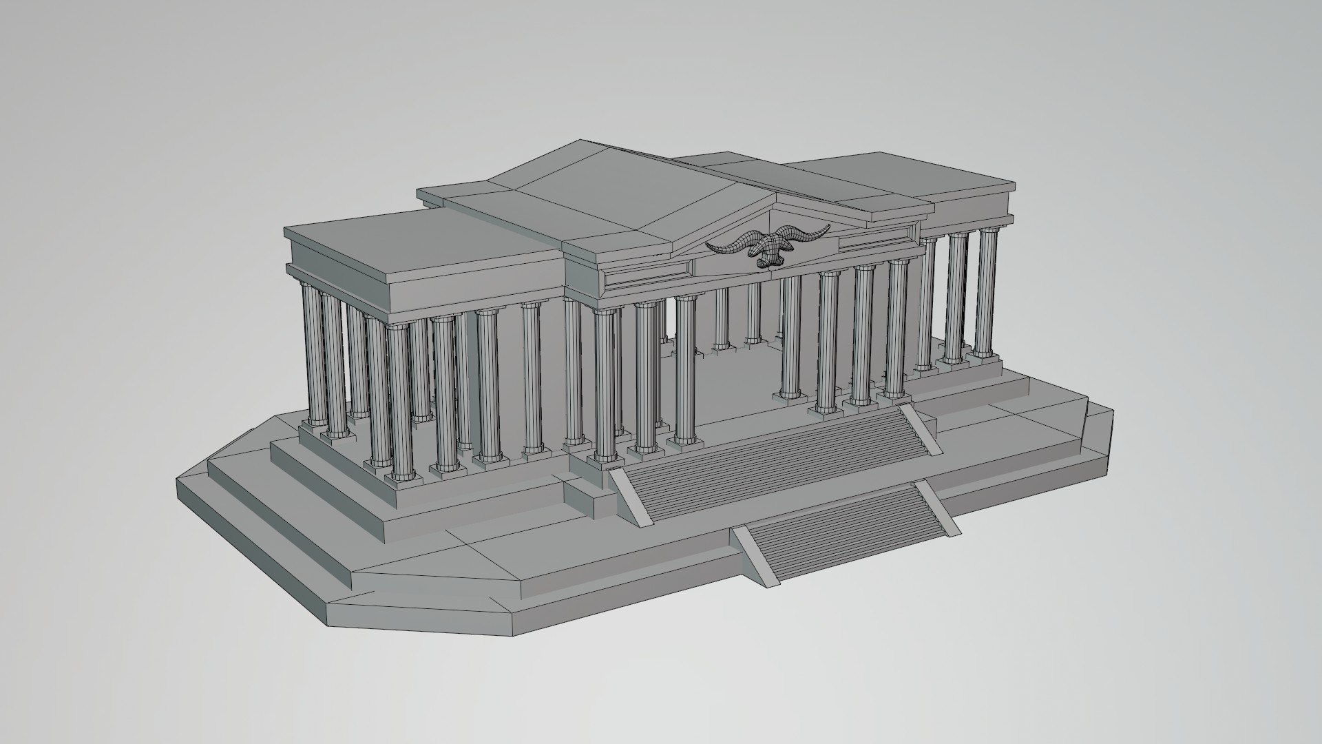 3D Model Taurus Temple - Taurus House - El Templo De Tauro - TurboSquid ...