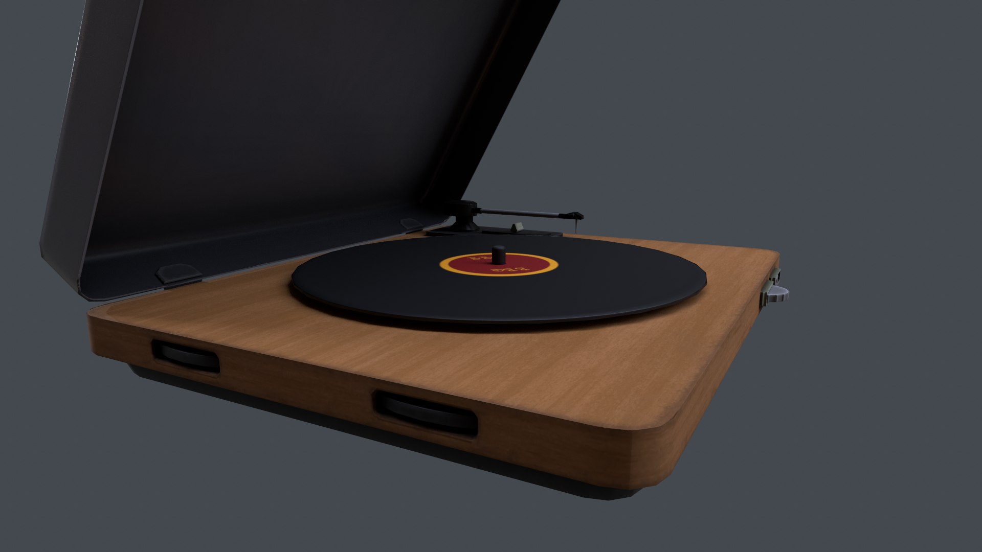 3D Vinyl Player Model - TurboSquid 2373632