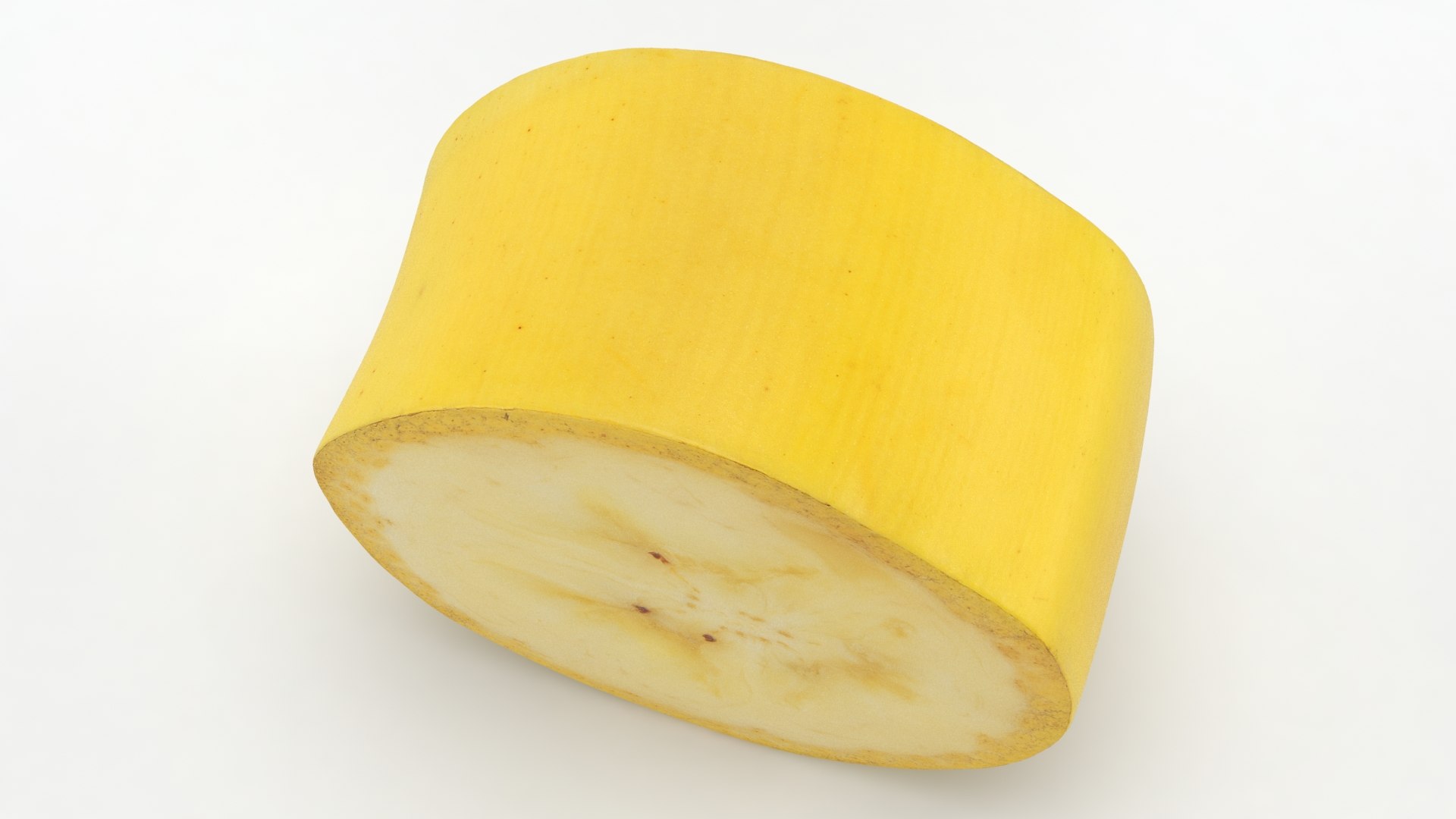 3D Banana Slice - TurboSquid 1829771