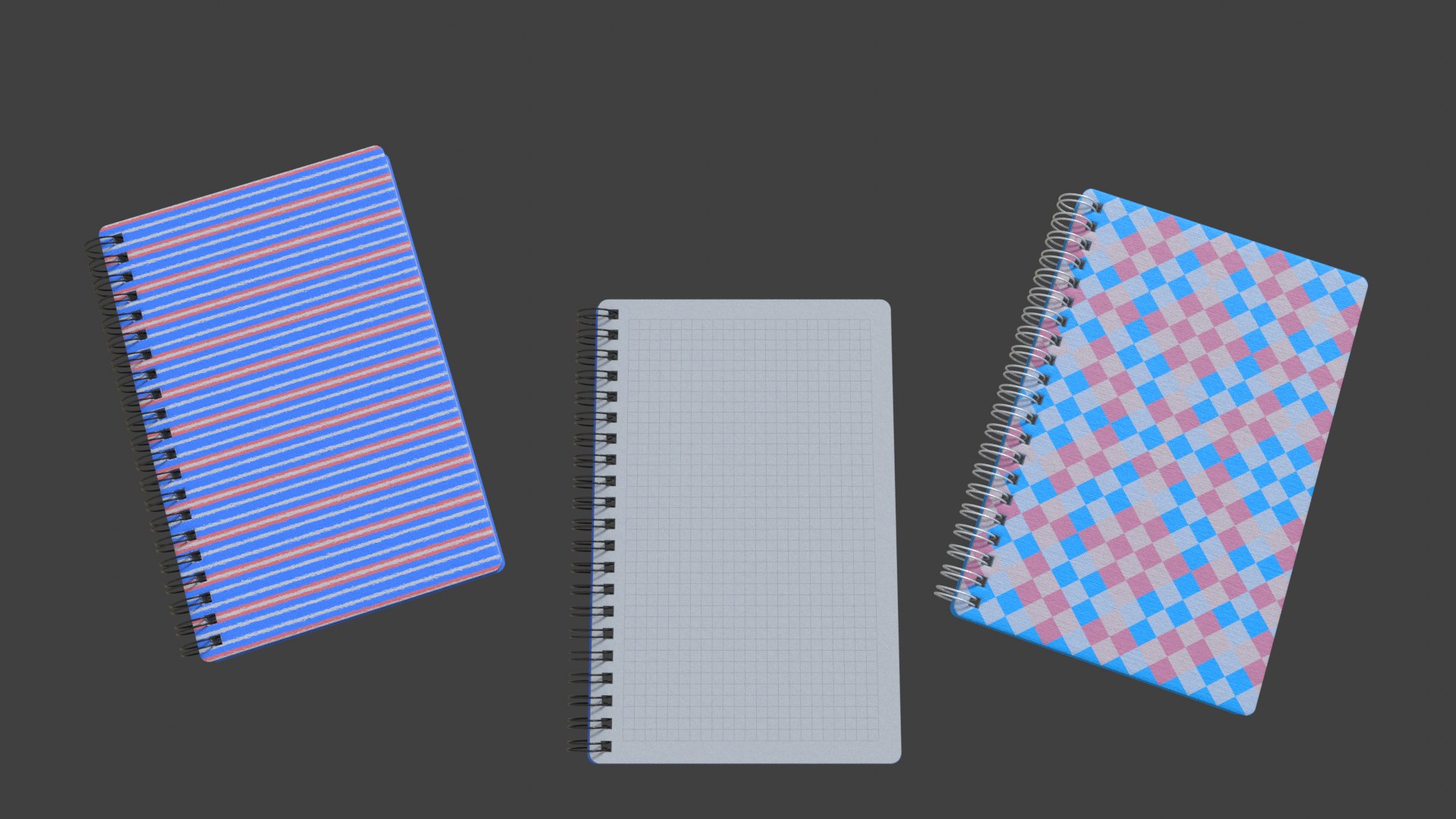 Notebook 3D Model - TurboSquid 1783315