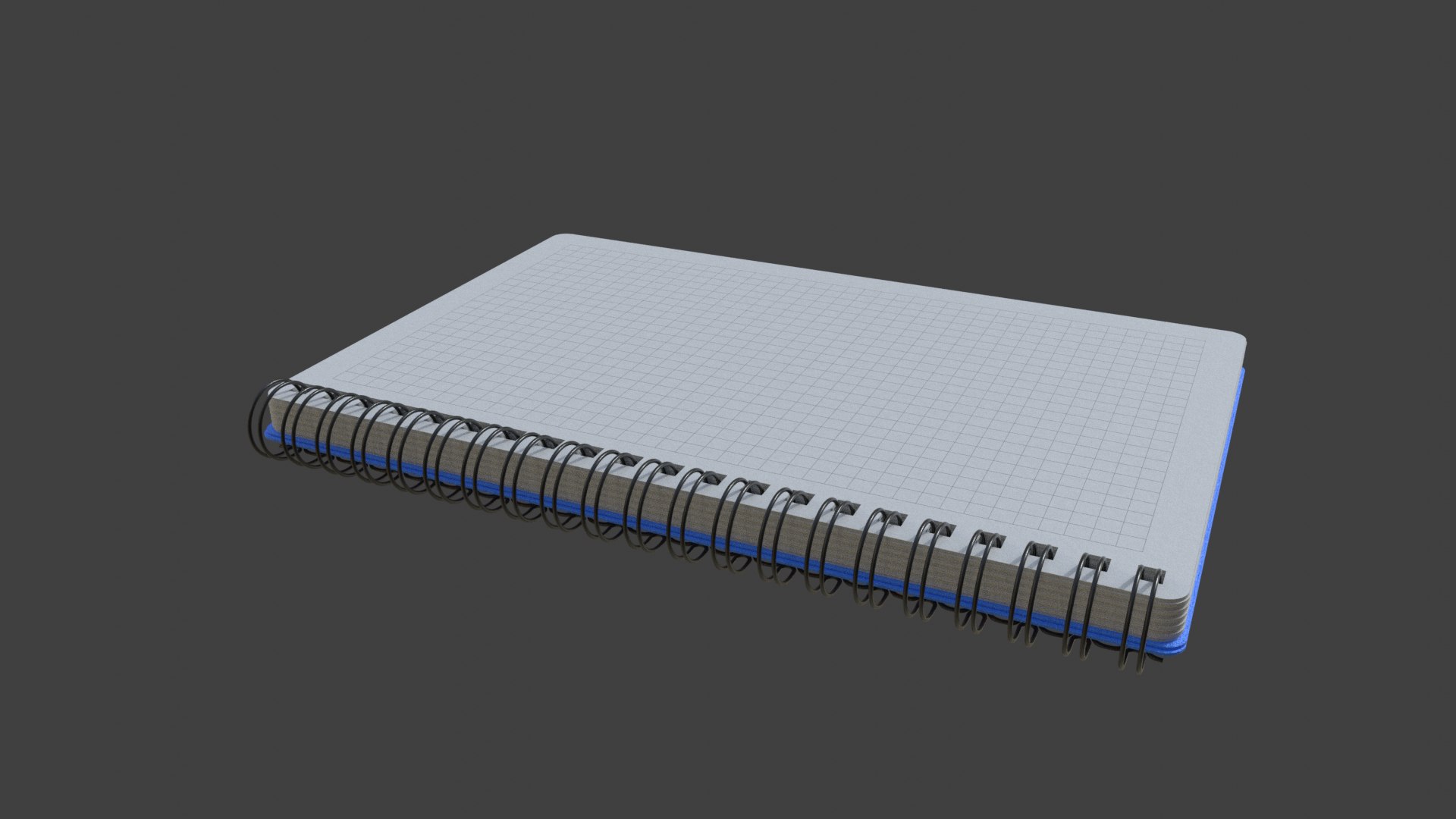 Notebook 3D Model - TurboSquid 1783315