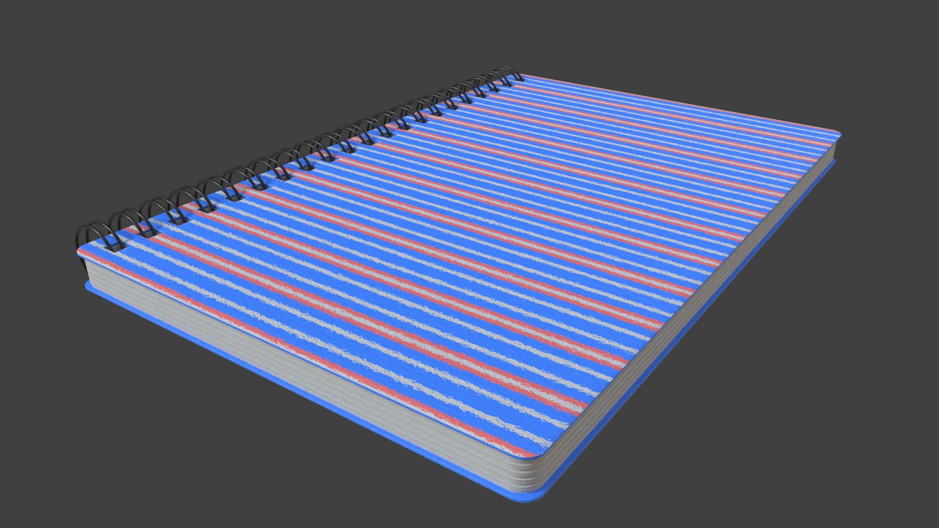 Notebook 3D Model - TurboSquid 1783315