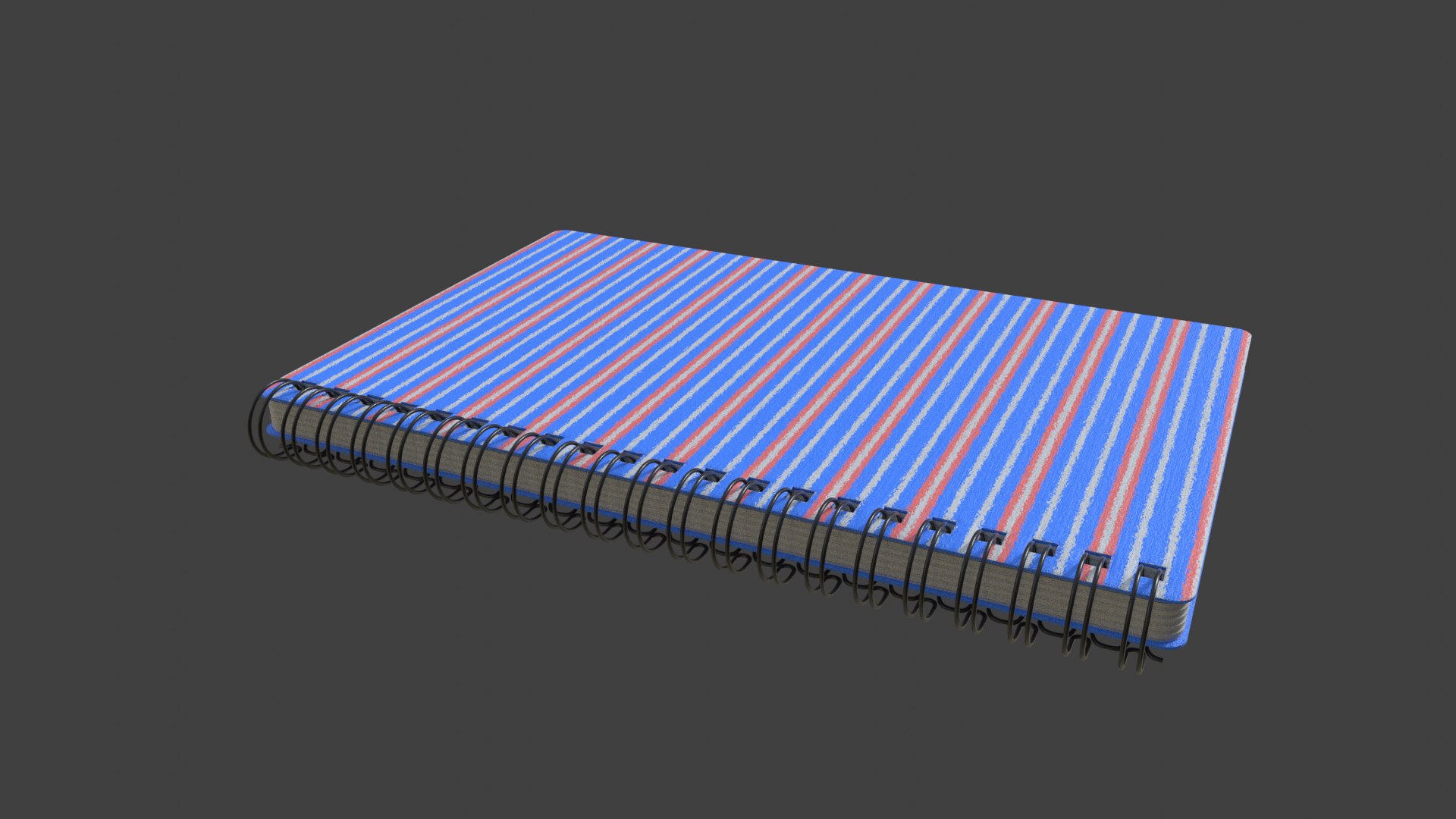 Notebook 3D Model - TurboSquid 1783315